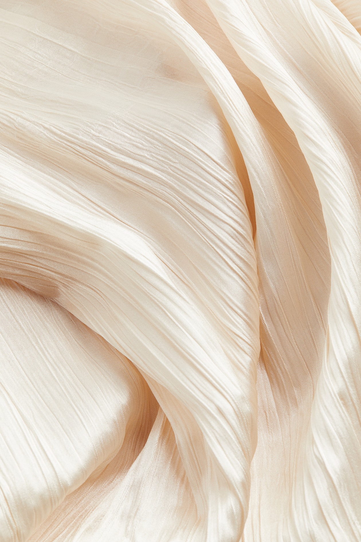 Women's Cream Satin slip dress | H&M GB