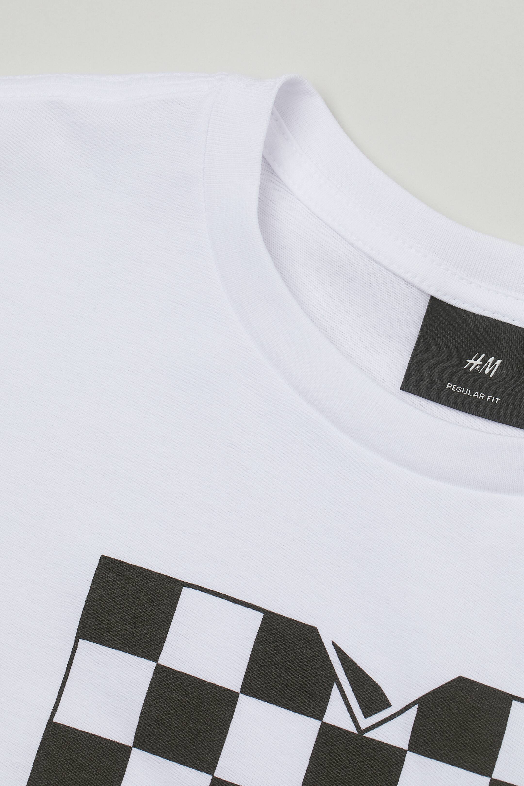 Majica Regular Fit - Bela/MTV - Men | H&M RS