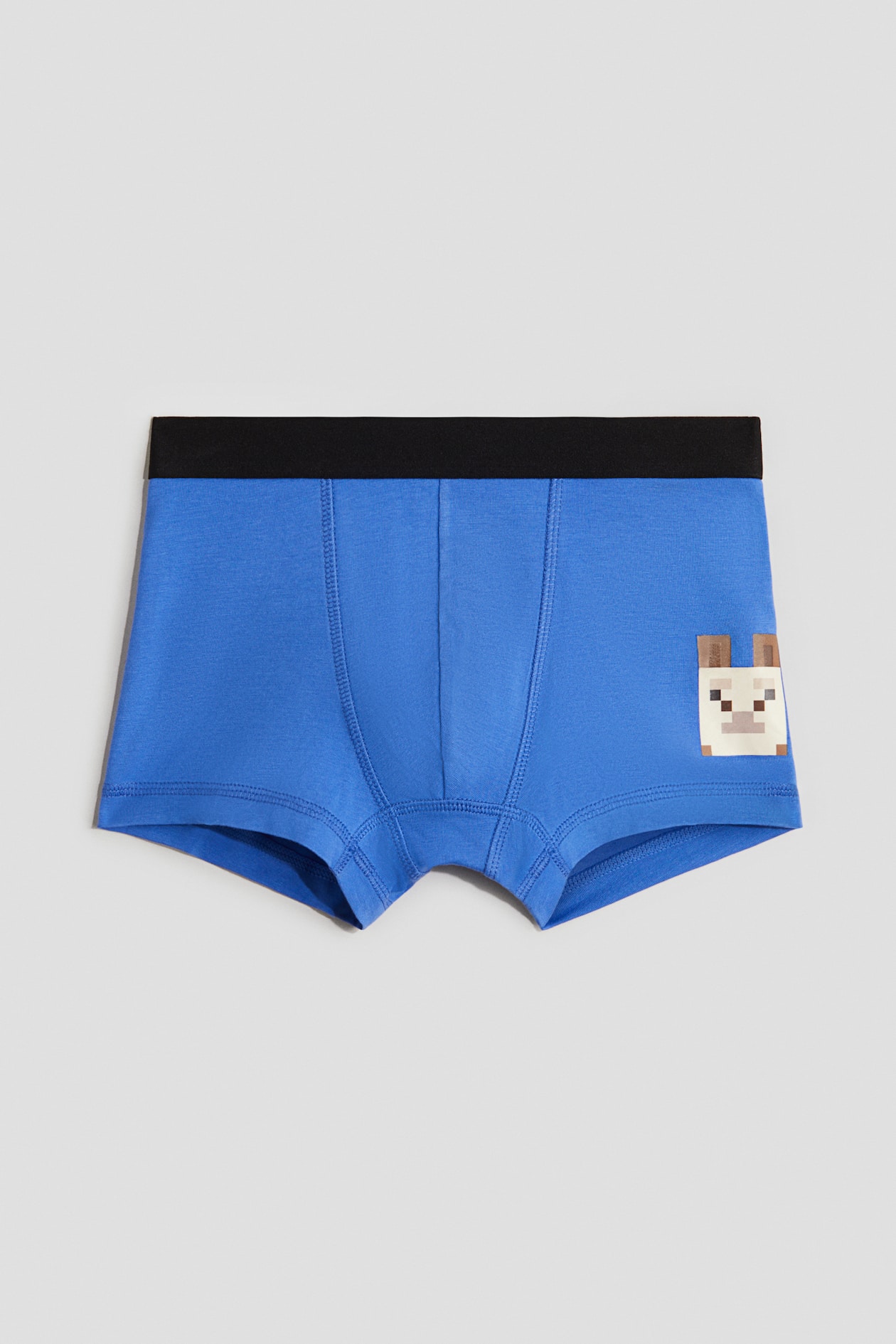 5-pack Boxer Briefs - Blue/Minecraft - Kids | H&M US