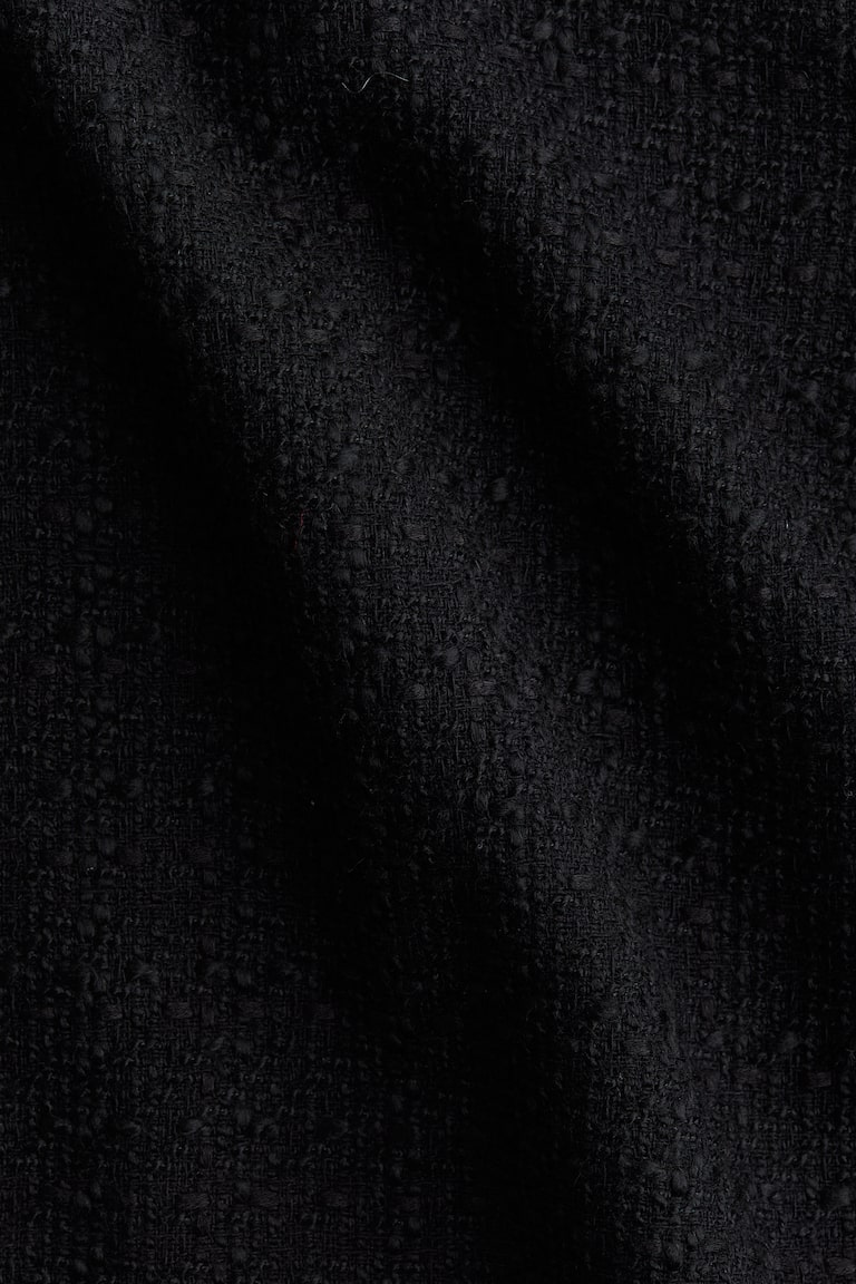Women's Black Bouclé Blouse | H&M US