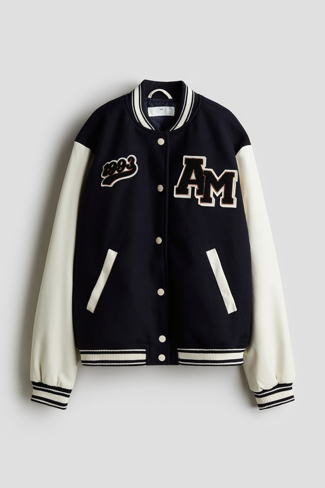 Baseballjacke - Blau/Blockfarben - KINDER | H&M CH