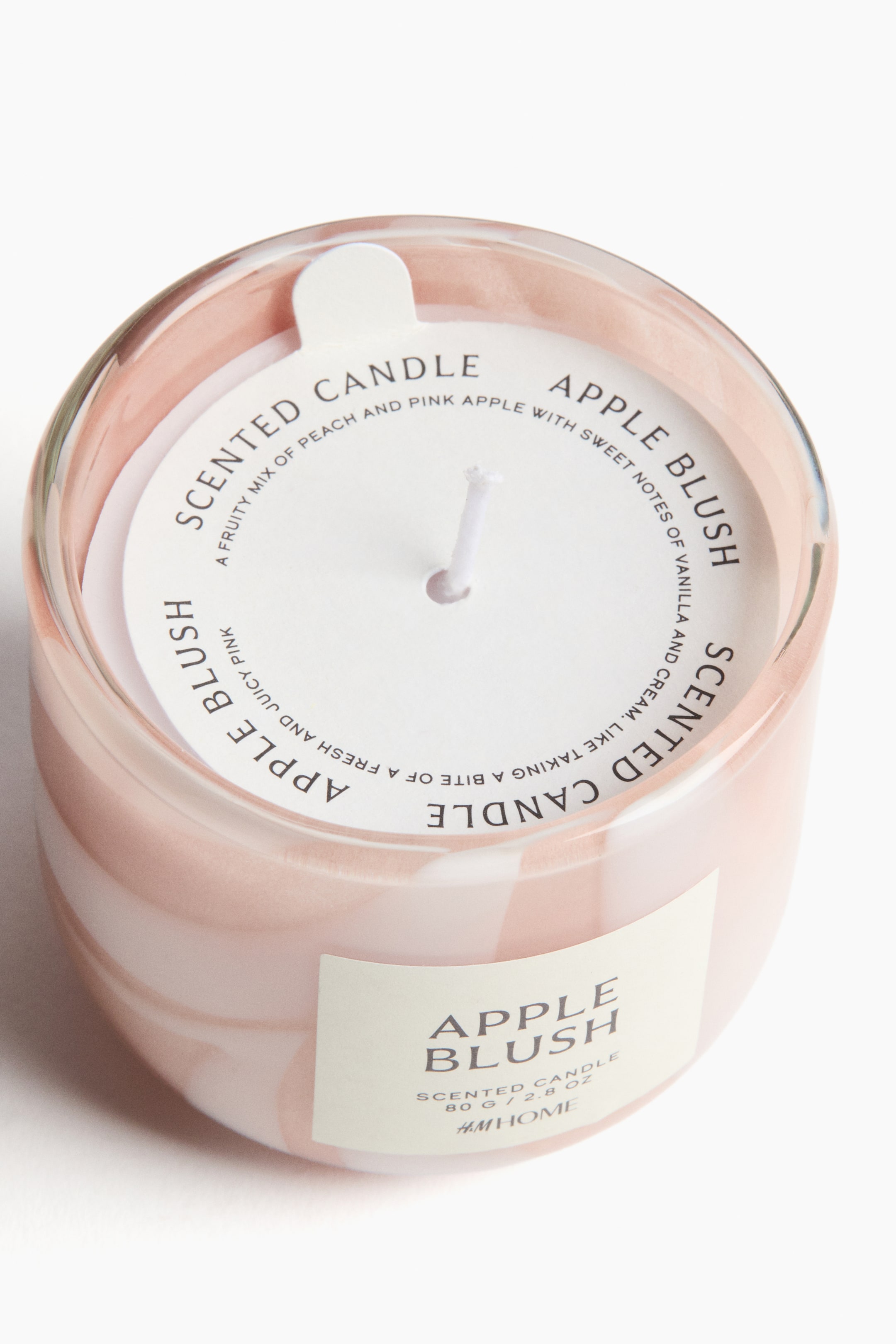 Apple Blush Scented Candle in Glass Holder at H&M Home | H&M CA