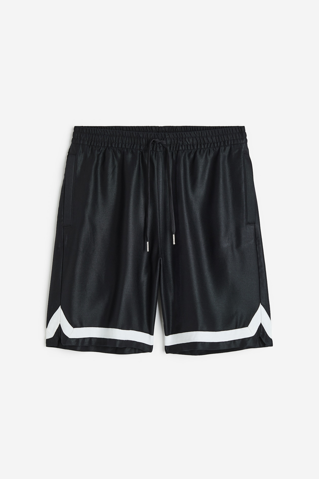 Men’s Black Relaxed Fit Lyocell shorts | H&M MY