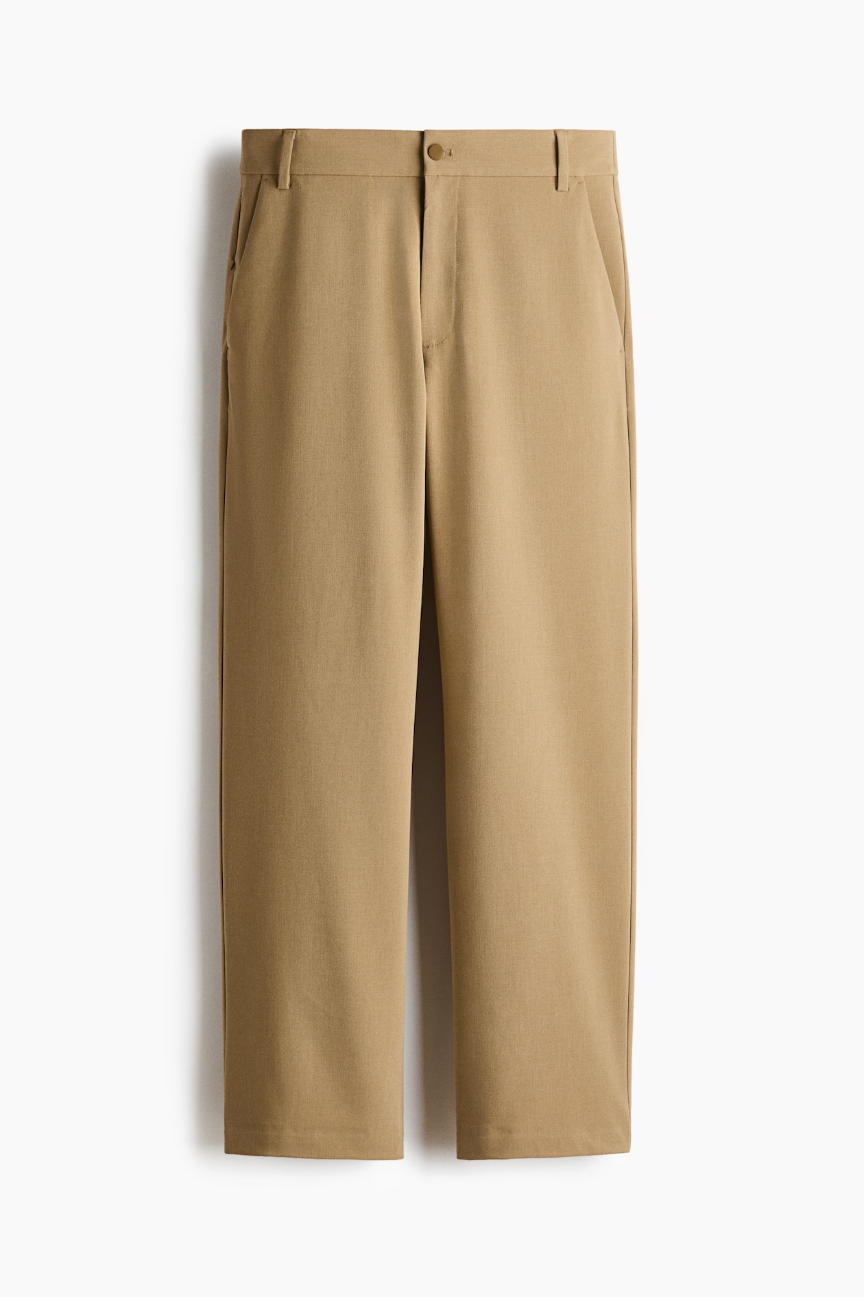 Spodnie chinos Four-way Stretch Loose Fit - Beżowy - ON | H&M PL