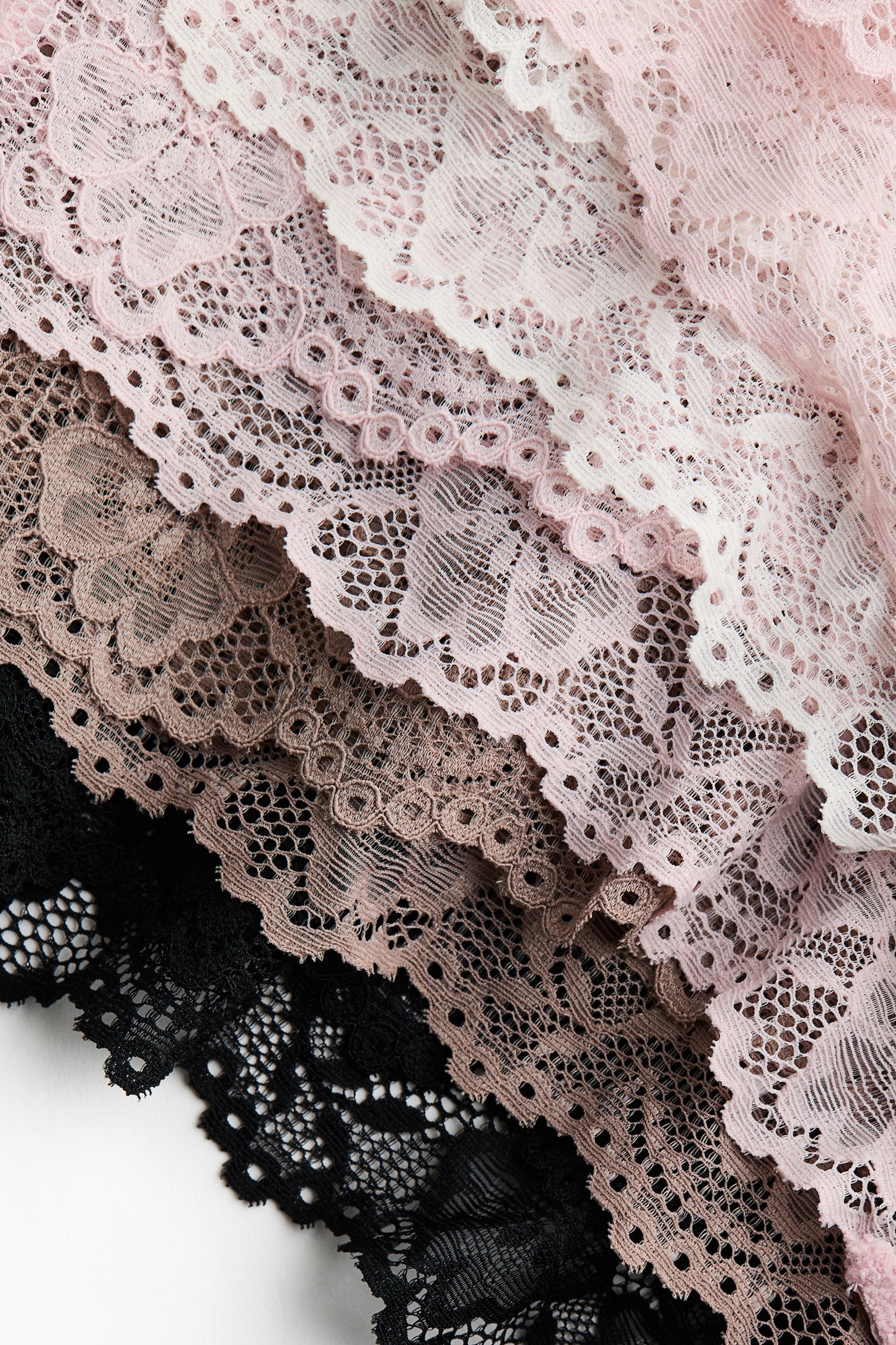 5-pack lace hipster briefs - Light pink/Dusty pink - Ladies | H&M IN