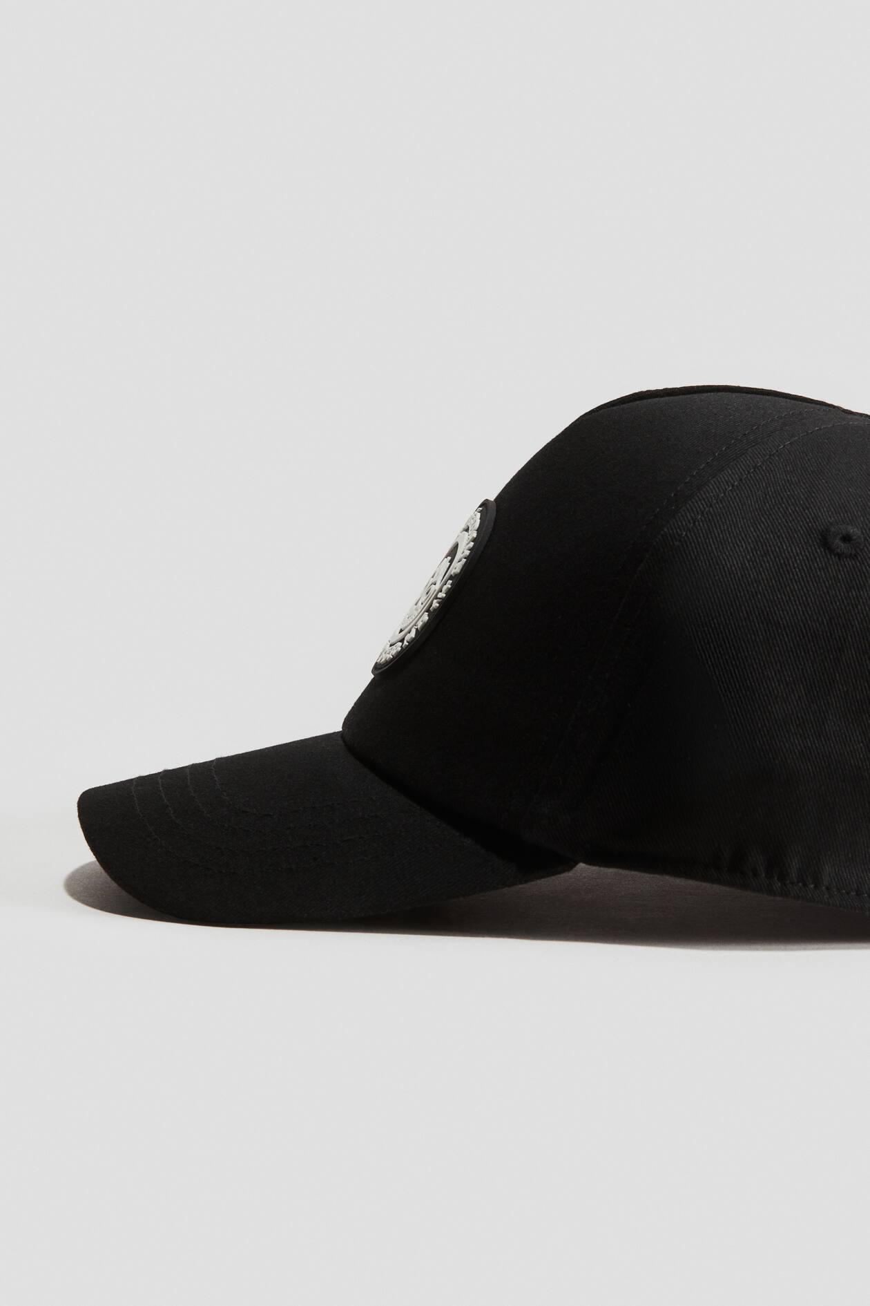 Black/Coco Cotton Twill Cap for kids | H&M CA