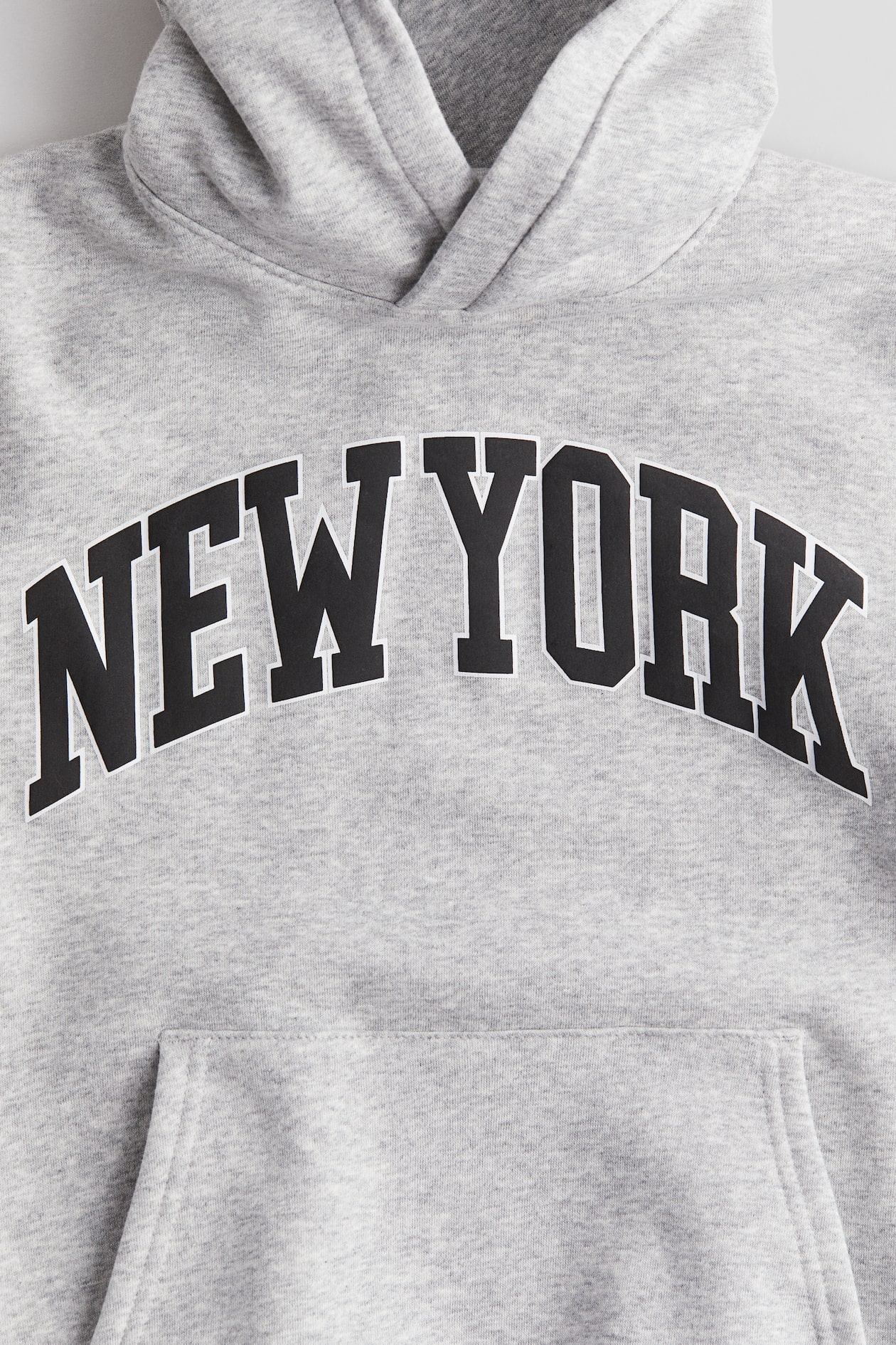Hoodie - Light gray/New York - Kids | H&M US