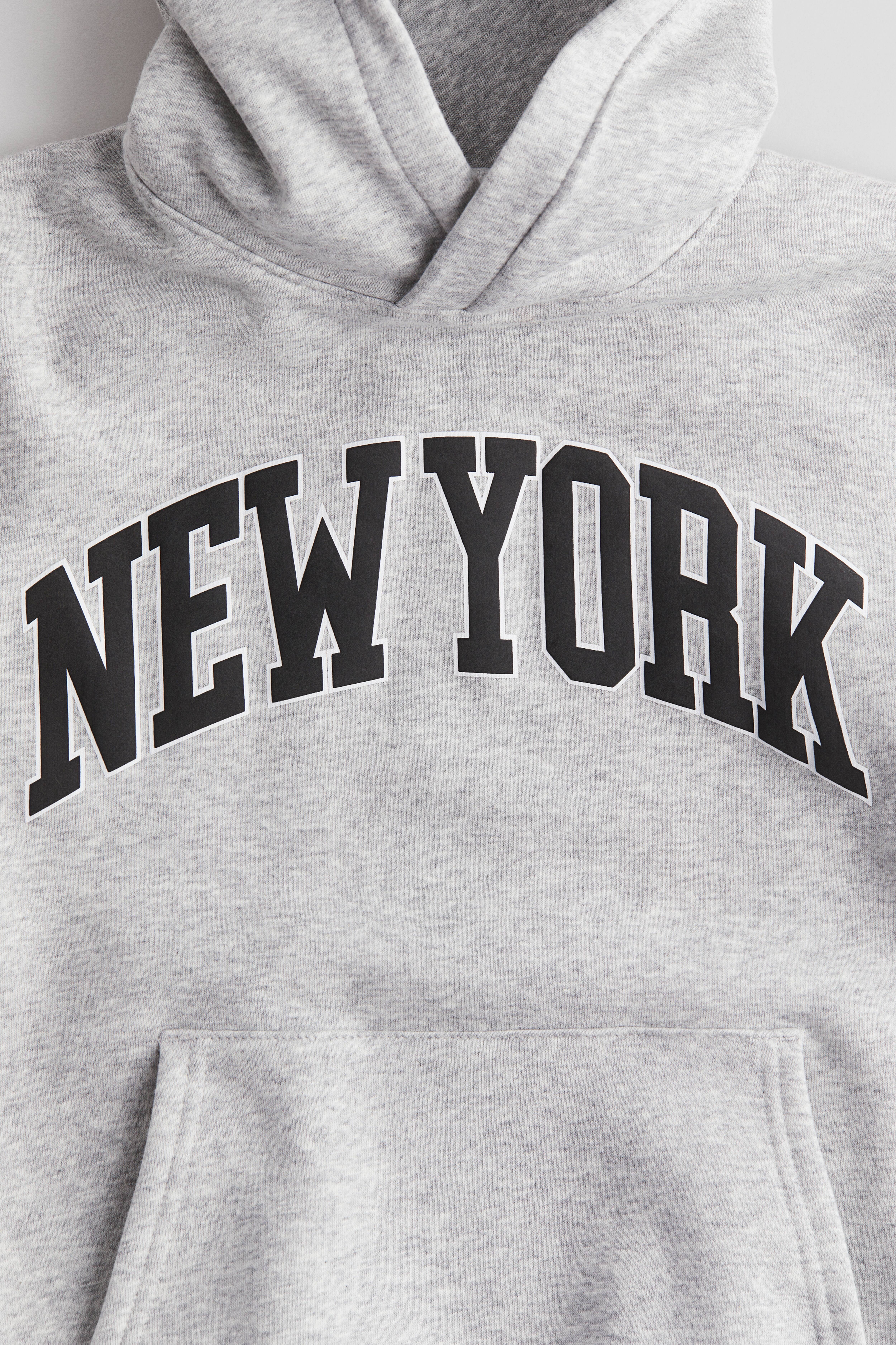 Light Gray New York Hoodie For Kids H M CA Light Gray New York Hoodie For Kids H M CA
