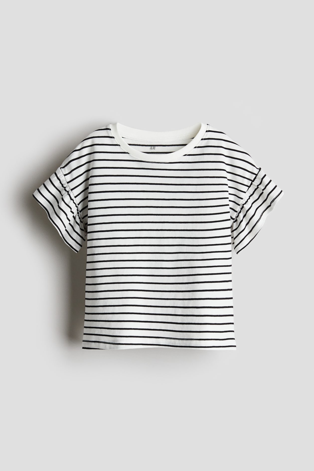Haut en coton - Blanc/rayé - Kids | H&M CA