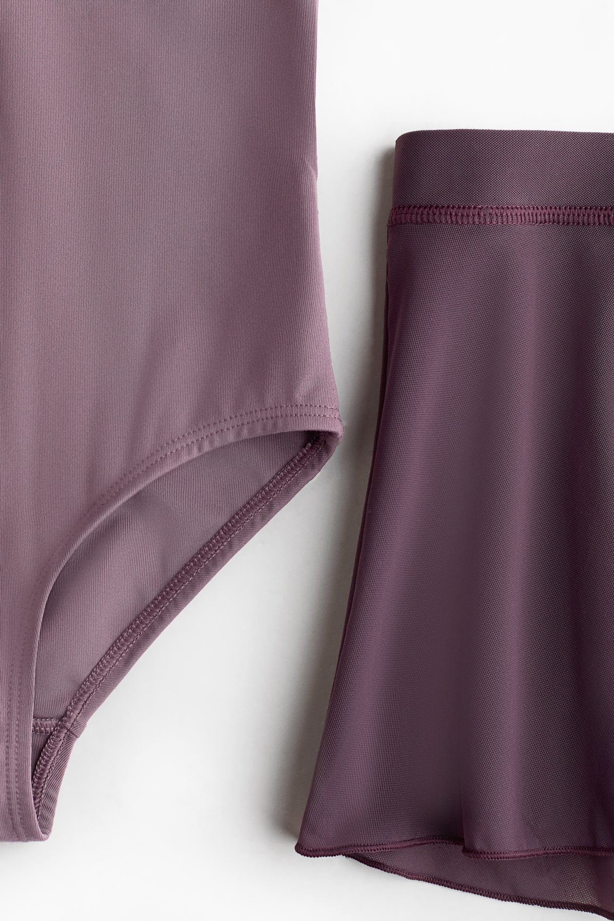 Conjunto 2 piezas leotardo y falda con DryMove™ - Morado tenue - Kids ...