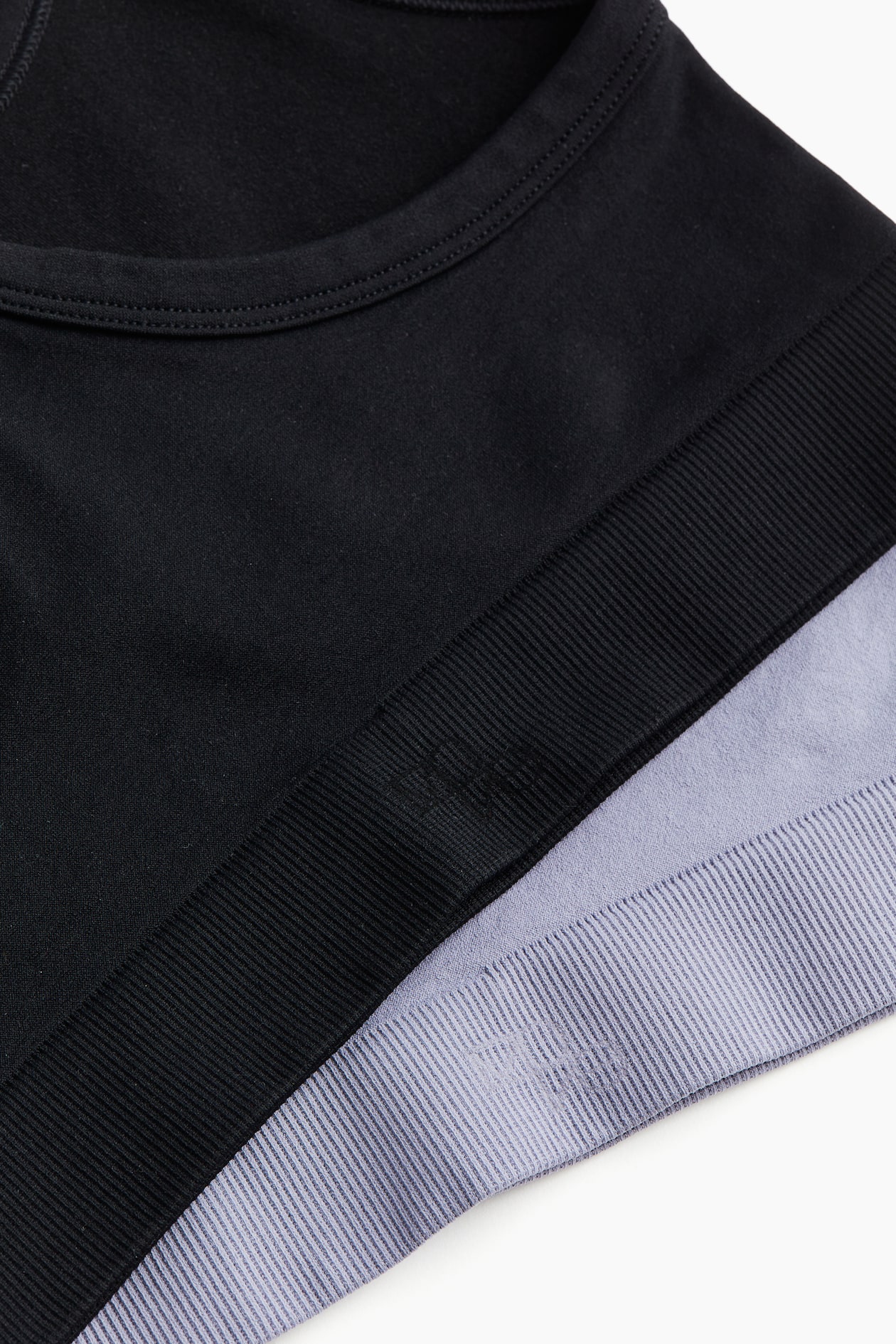 2-pack Seamless sports tops with DryMove™ - Black/Purple - Kids | H&M GB