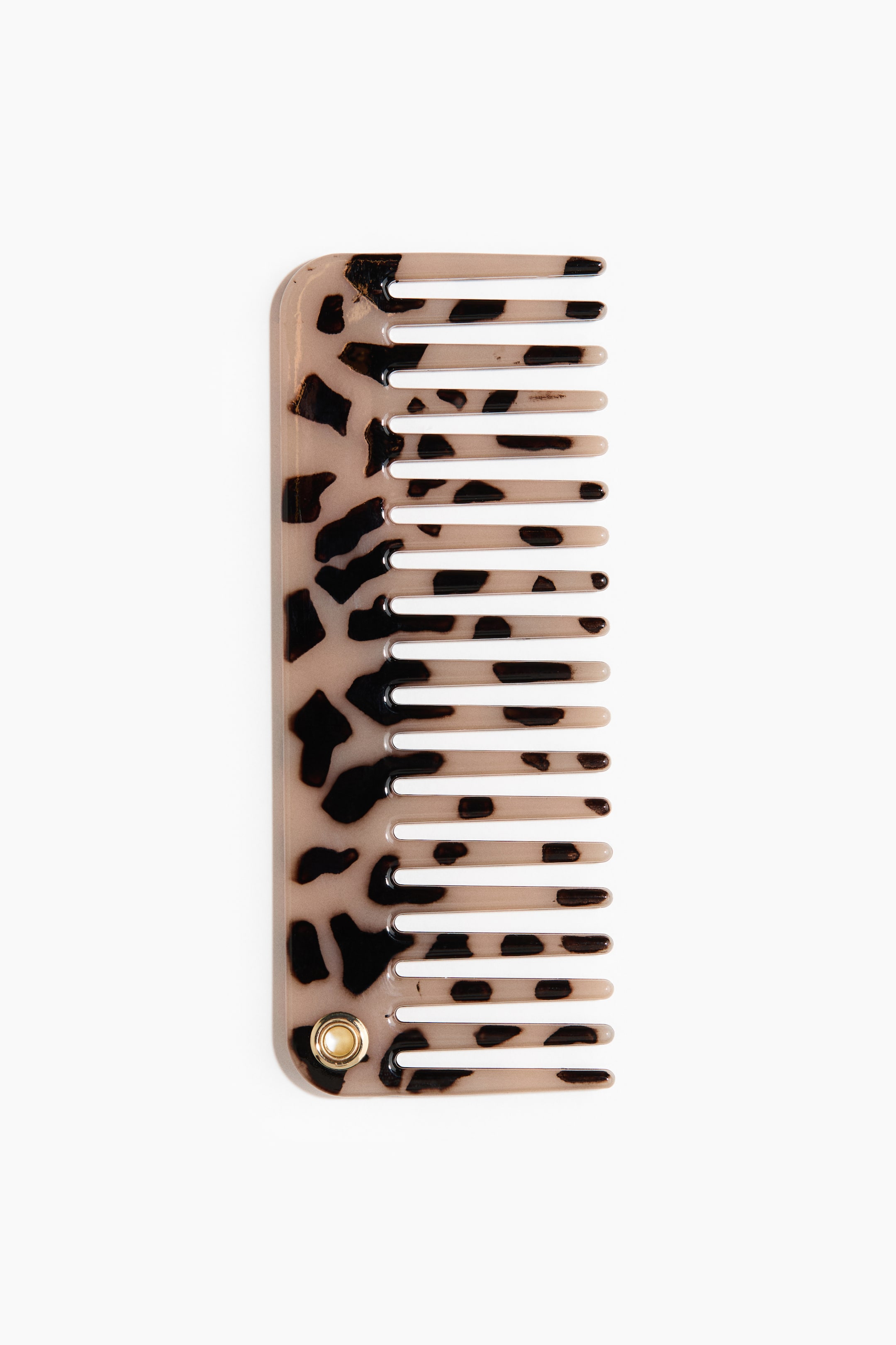 Hair Comb - Beige/Tortoiseshell pattern - Beauty all | H&M AU