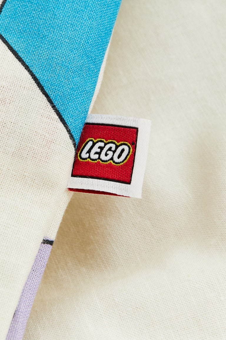 Multicolored/LEGO Patterned Cotton Duvet Cover Set at H&M Home | H&M US