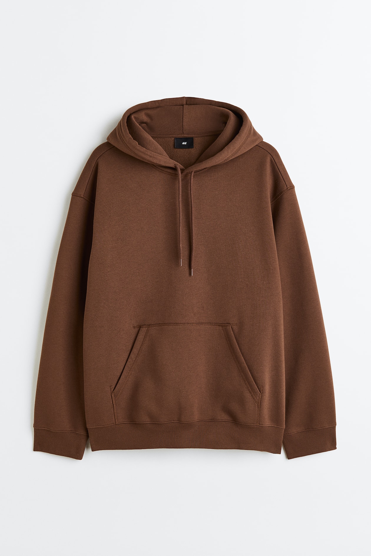 Men’s Brown Loose Fit Hoodie | H&M IN