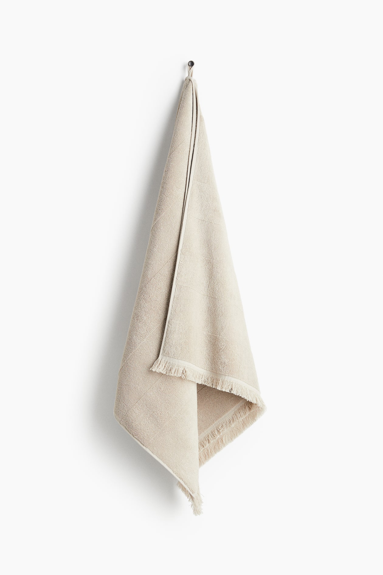 Toalla de baño en terry de algodón - Beige claro - Home All | H&M MX