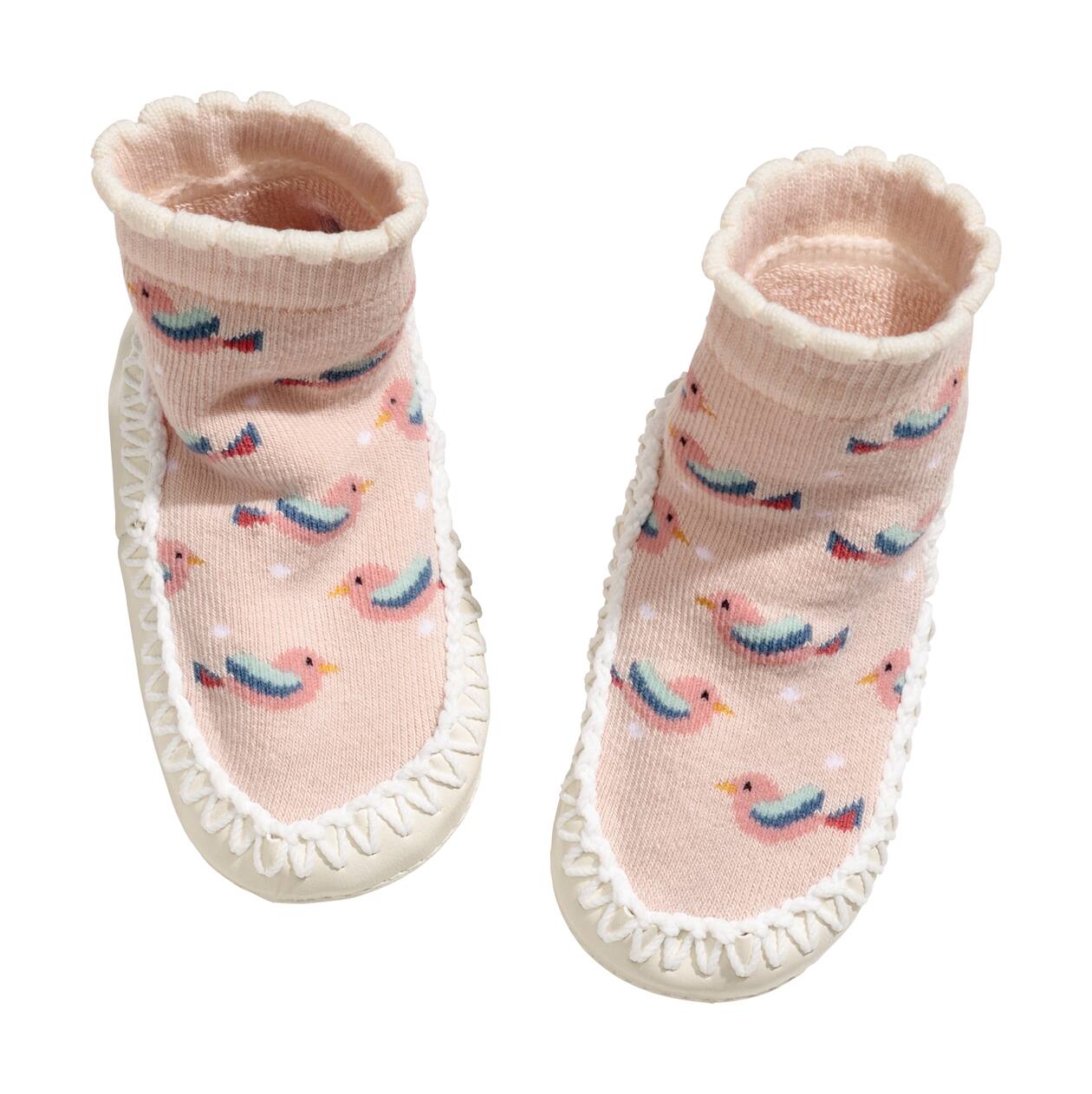 Mockasiner - Puderrosa/Mönstrad - BARN | H&M SE