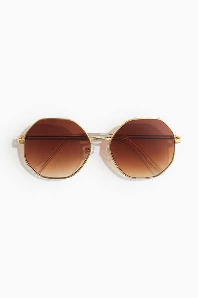 Slim-frame Sunglasses - Brown/gold-colored - Ladies | H&M US