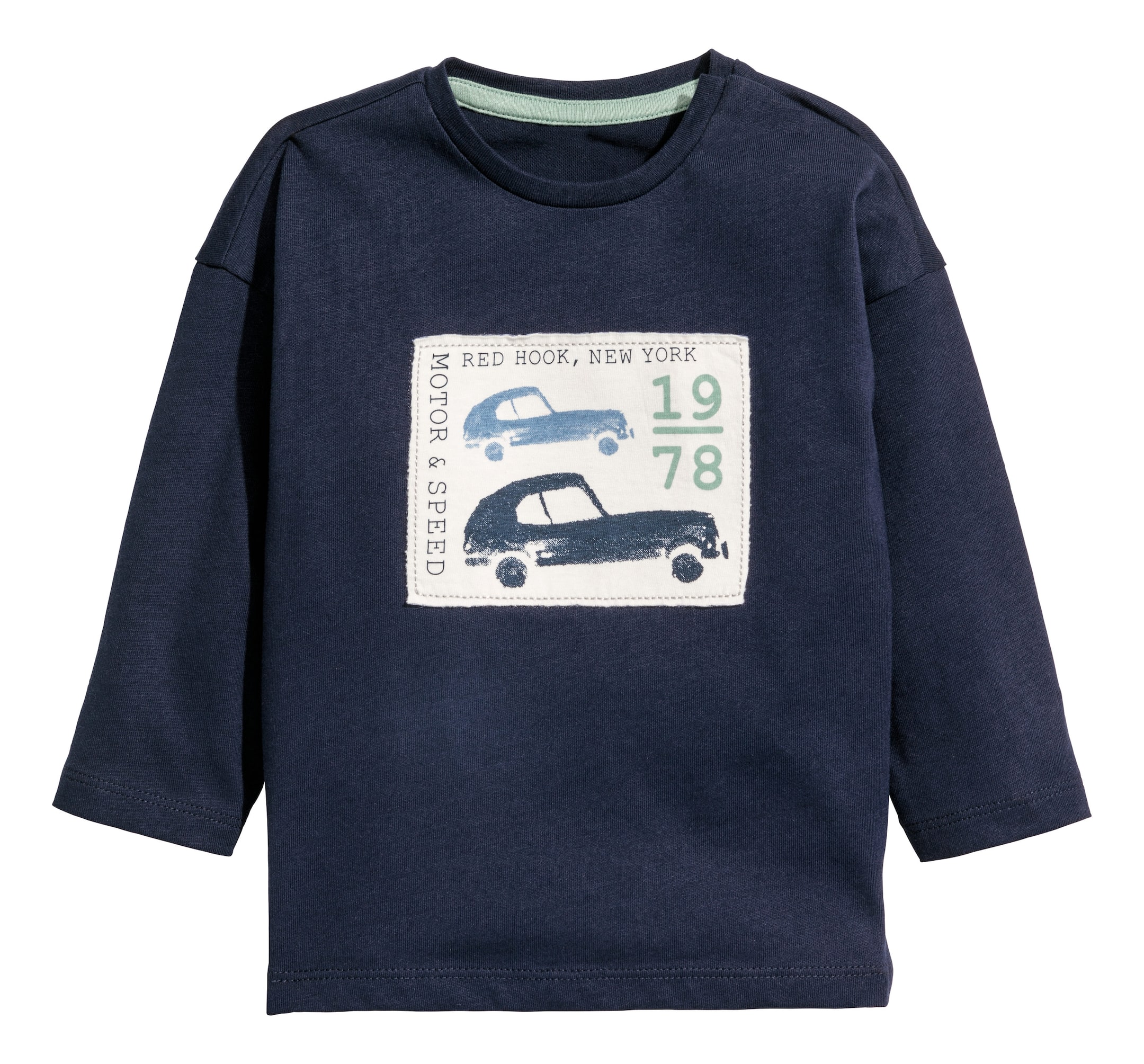 2-pack long-sleeved tops - Dark blue - Kids | H&M GB