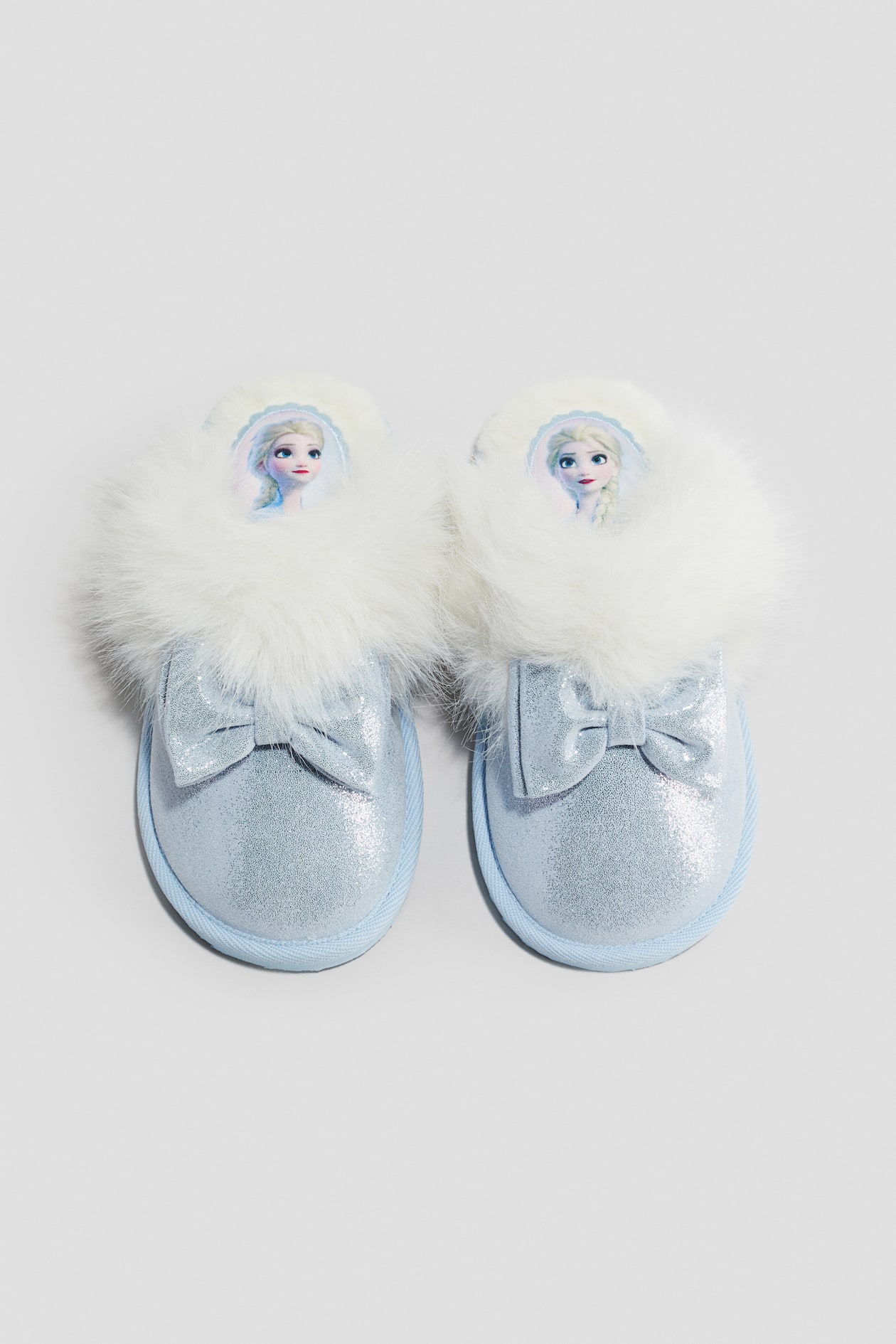 Light blue/Frozen Glittery Slippers for kids | H&M CA