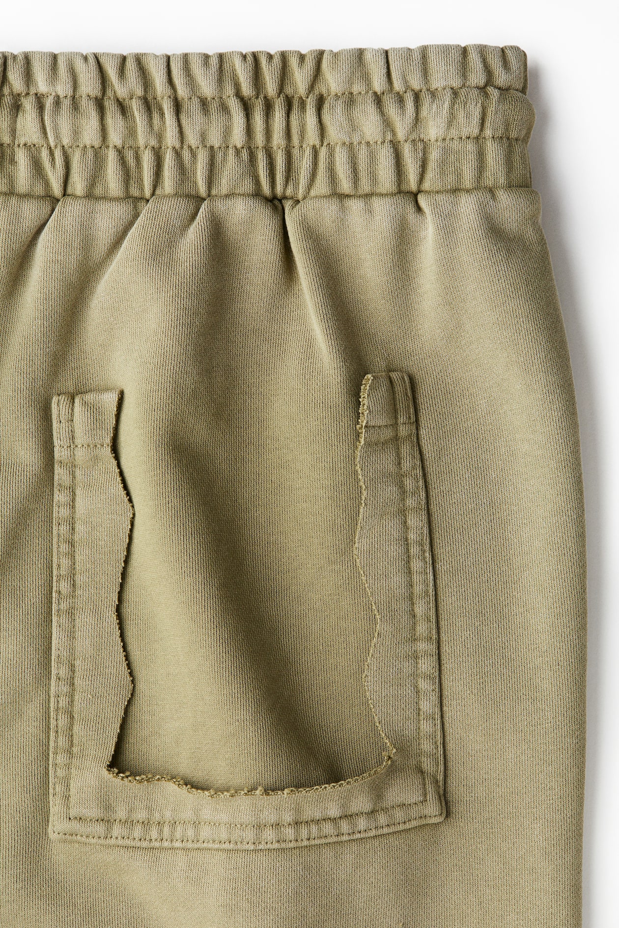 Men’s Khaki green Relaxed-Fit Washed Sweatpants | H&M PH