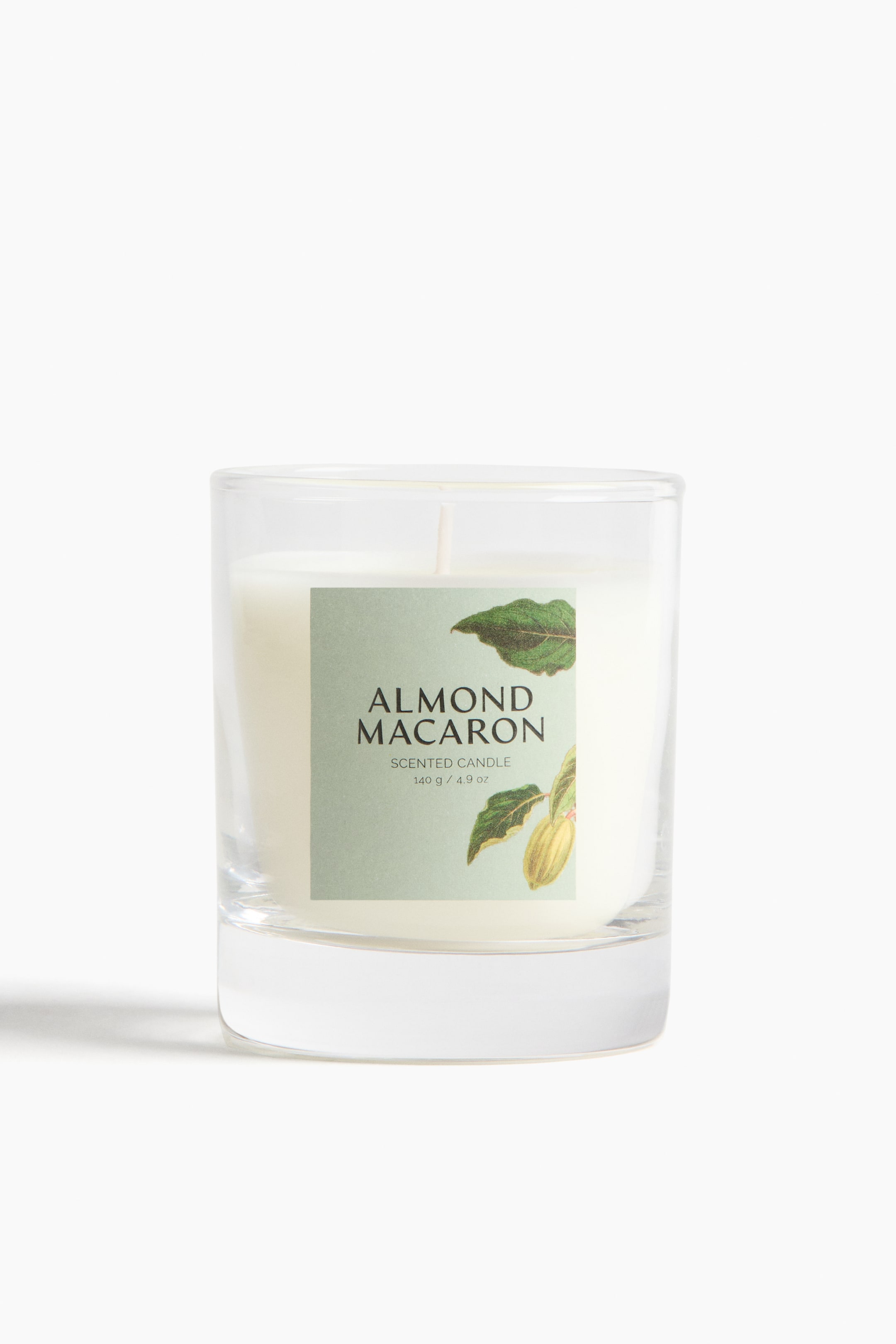 Almond Macaron Scented Candle in Glass Holder - Living Room | H&M Home CA