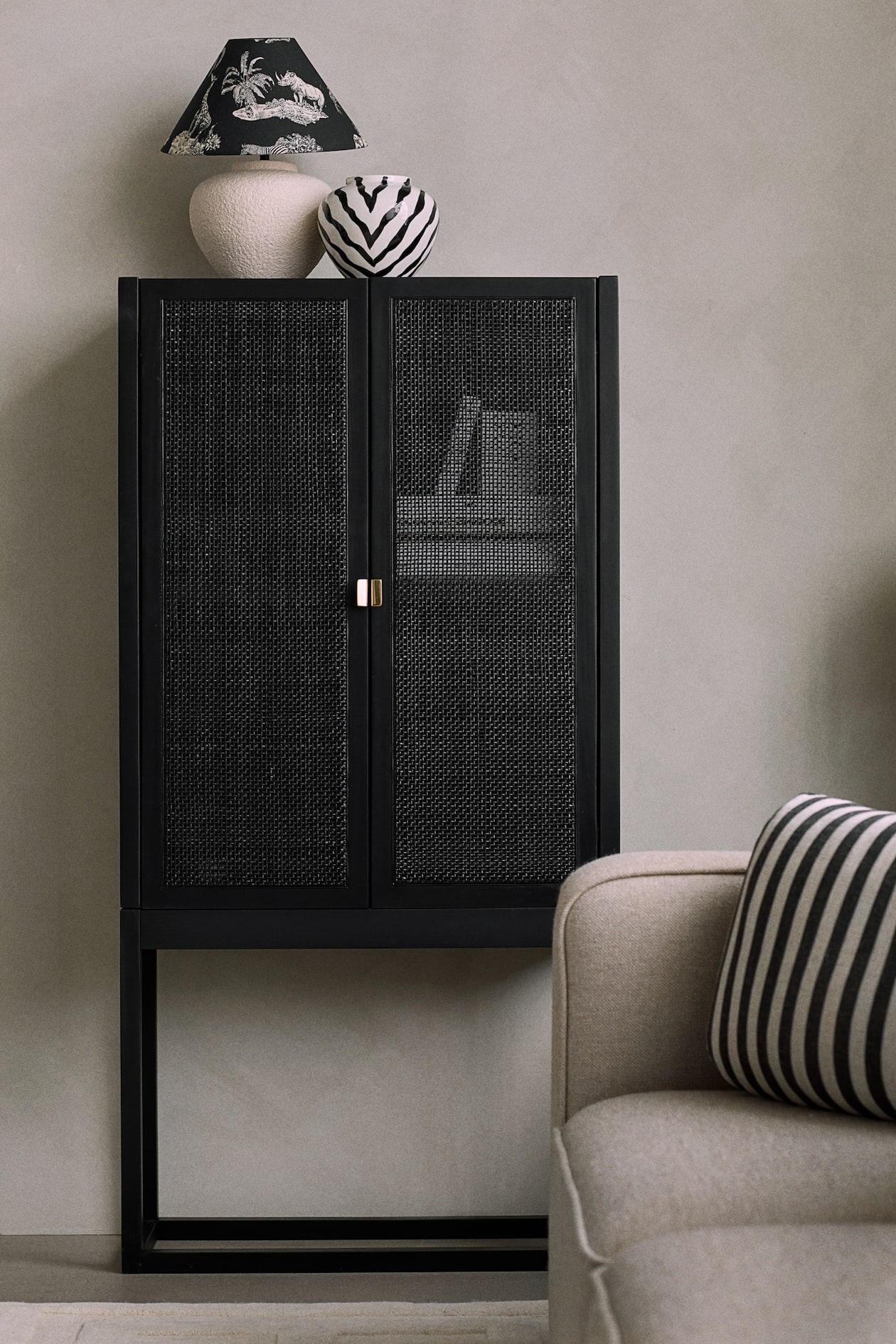 Rotan kast - Zwart - HOME | H&M BE