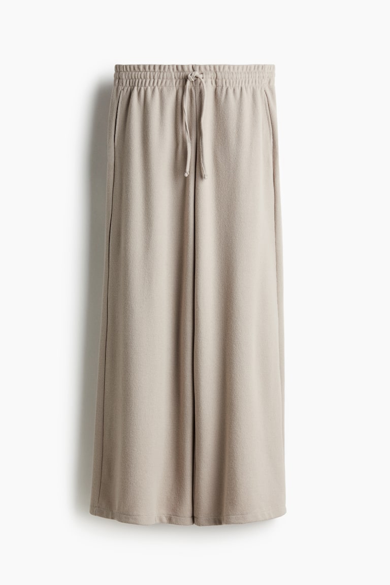 Joggers anchos de punto - Greige claro - Ladies | H&M MX