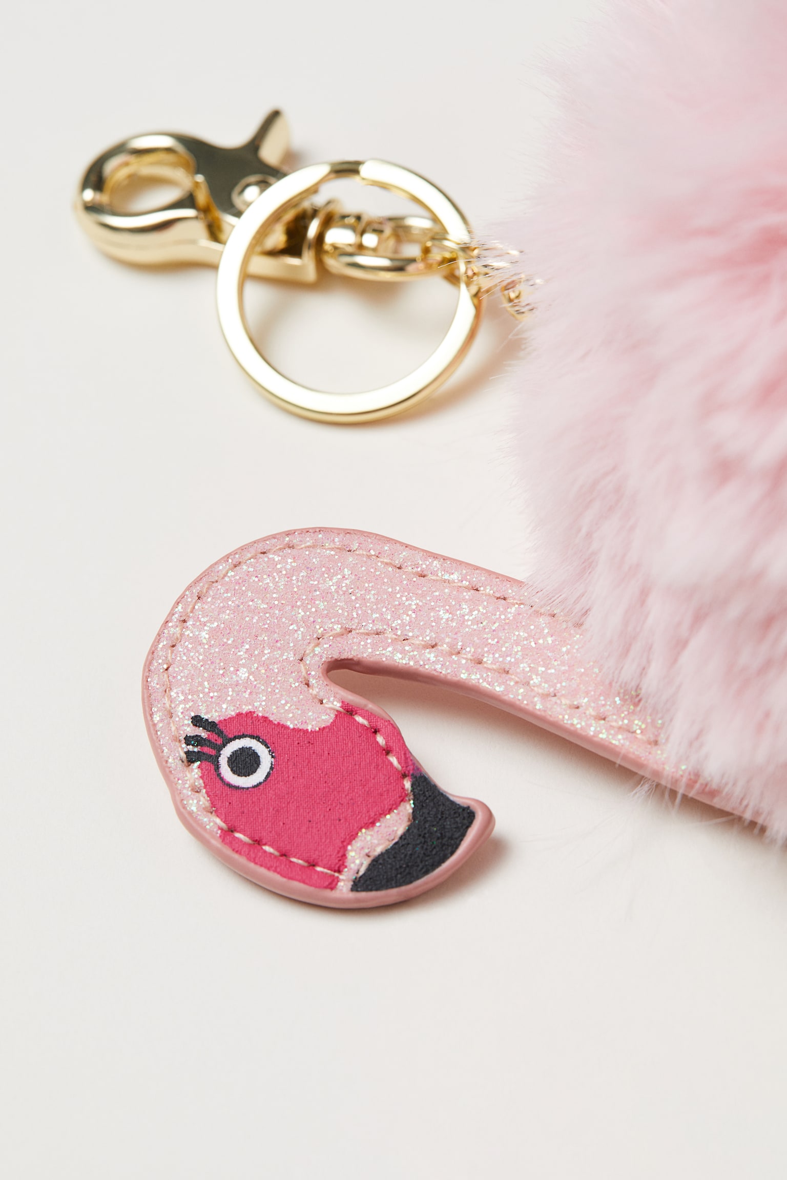 Key Ring - Light pink/flamingo - Ladies | H&M US