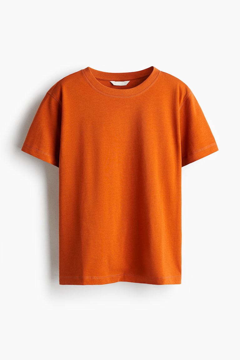 Playera oversized de algodón - Orange - Ladies | H&M MX