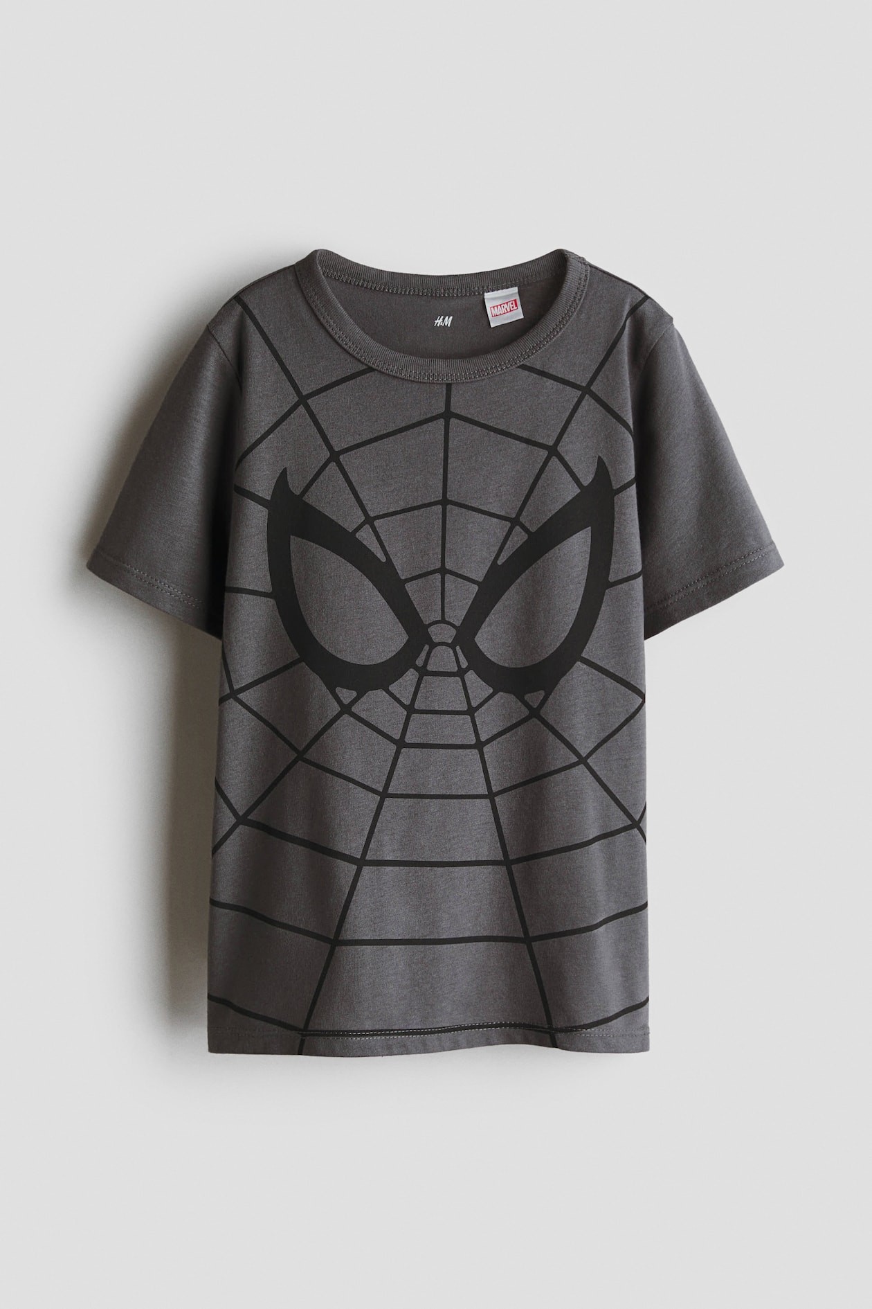 Printed T-Shirt - Gray/Spider-Man - Kids | H&M US
