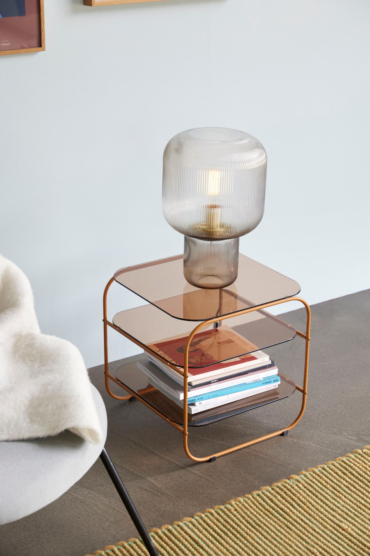 Echo Sidobord - Bärnsten - Hübsch - Home All | H&M SE