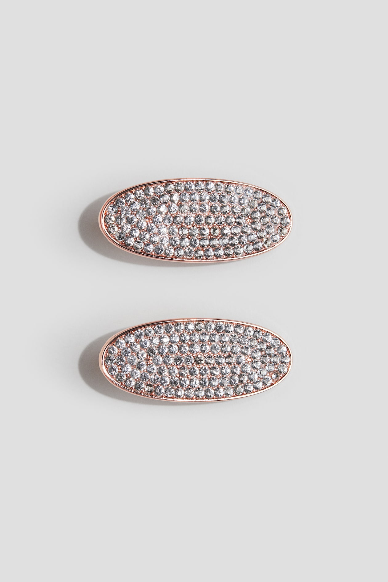 Bronze-colored 2-pack Embellished Hair Clips for kids | H&M US