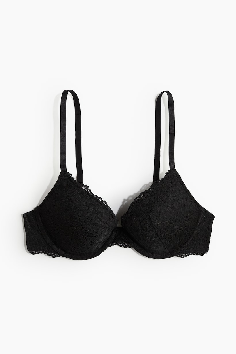 Lace Push-up Bra - Black - Ladies | H&M US