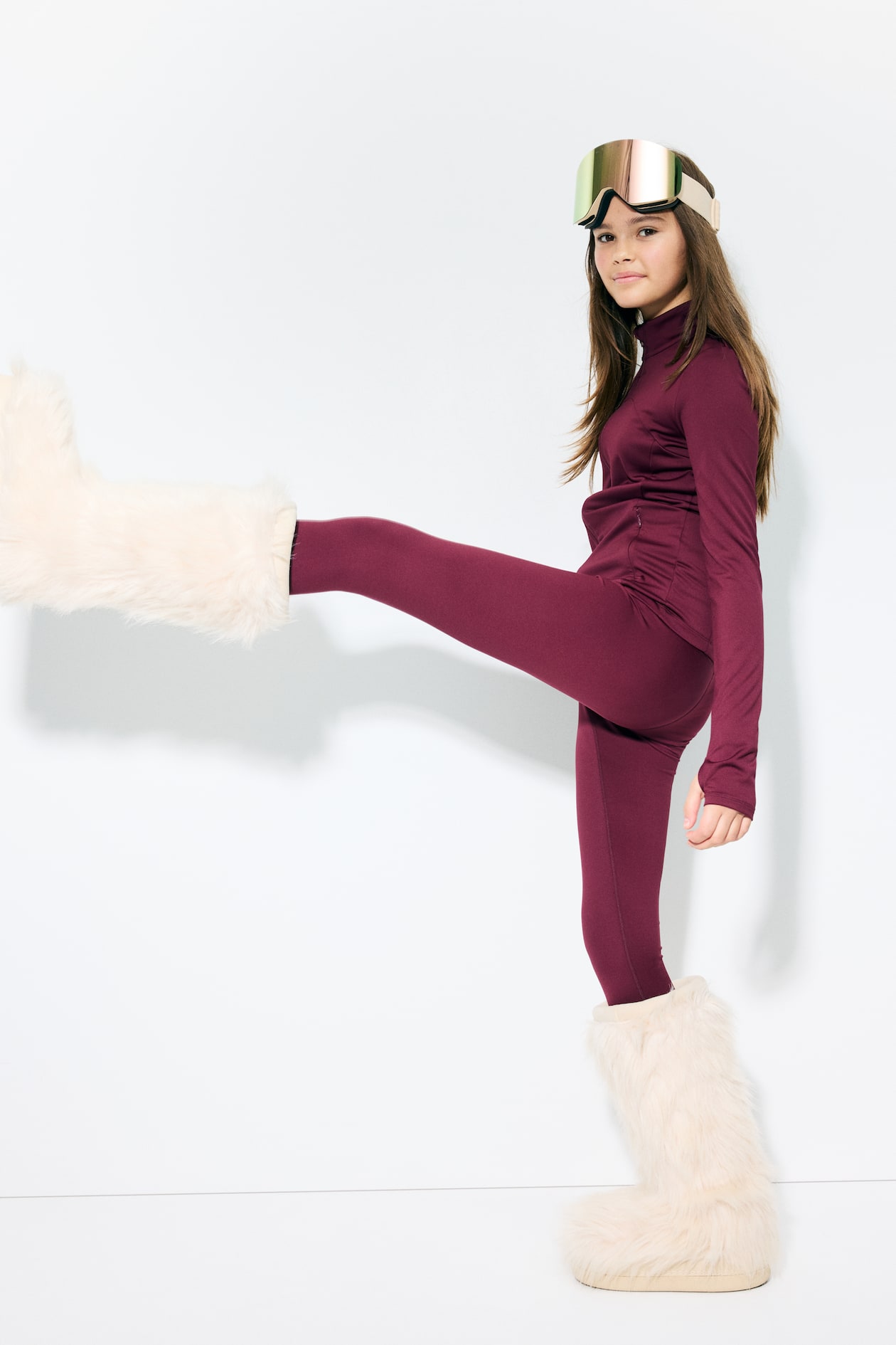 Sportske helanke DryMove™ - Tamnocrvena - Kids | H&M RS