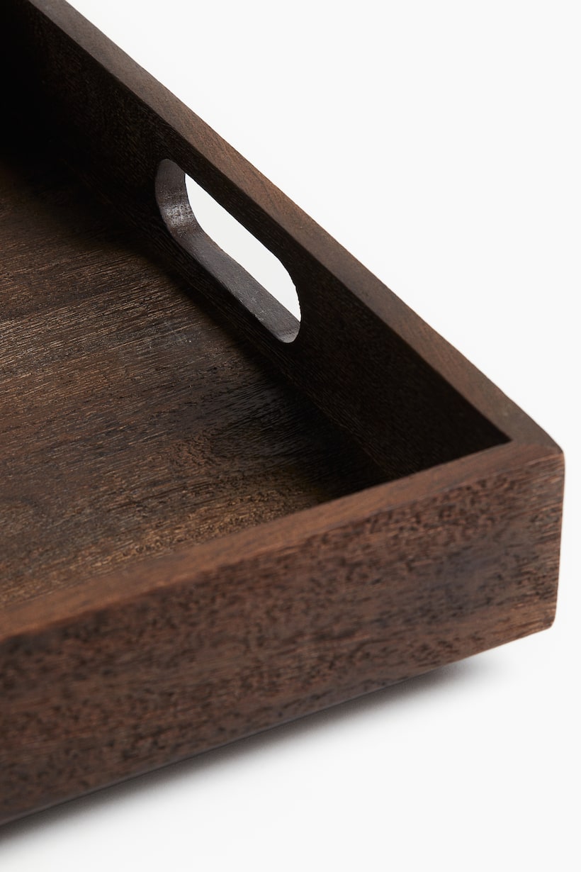Large mango wood tray - Brown - Home All | H&M GB
