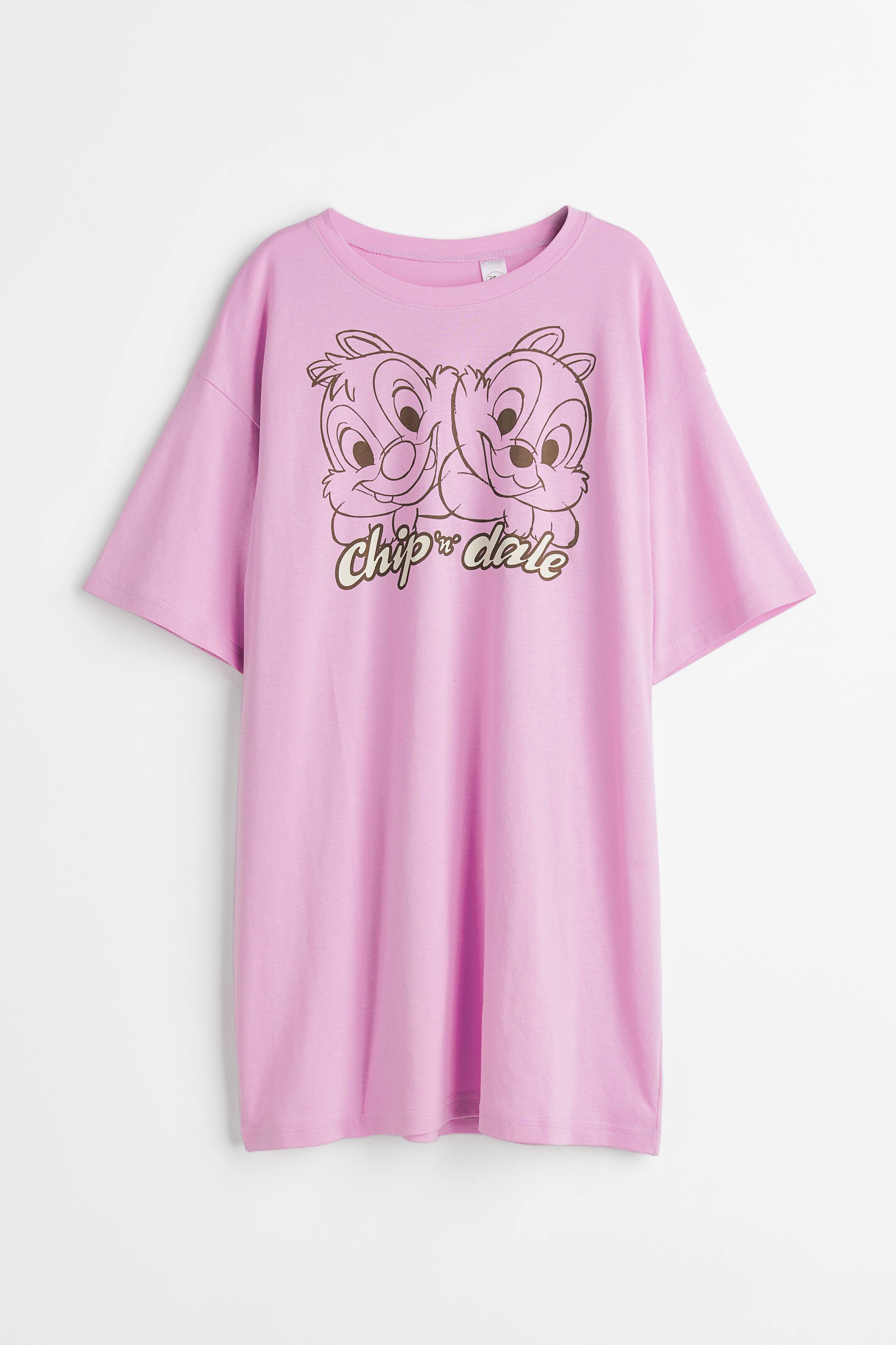 Spavaćica sa aplikacijom - Ružičasta/Čip i Dejl - Kids | H&M RS