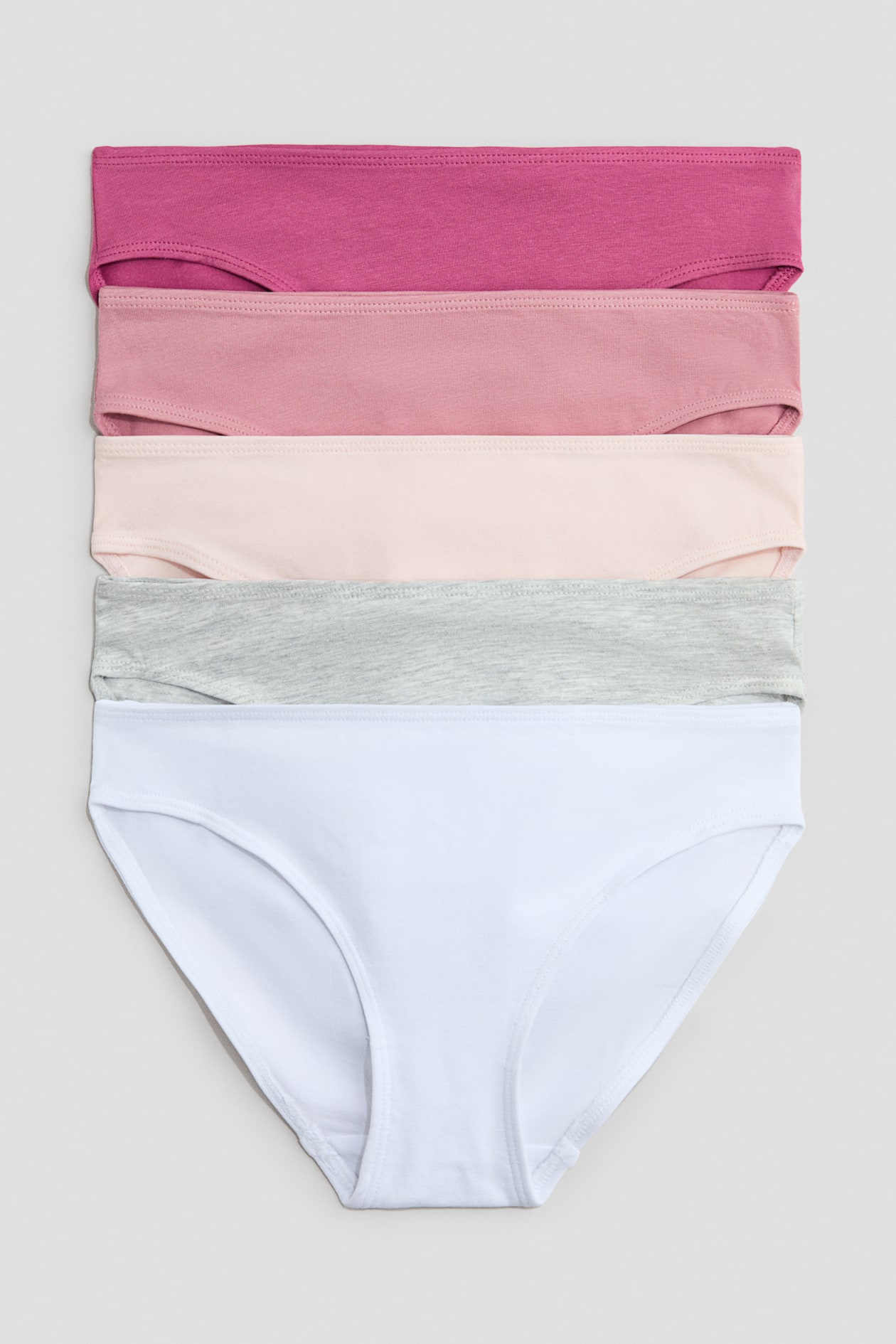 5-pack truse - Rosa/Mørk rosa - Kids | H&M NO