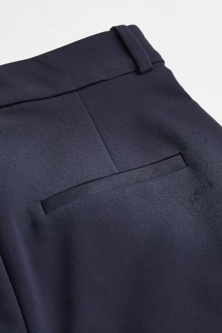 Women's Navy blue Slacks | H&M US