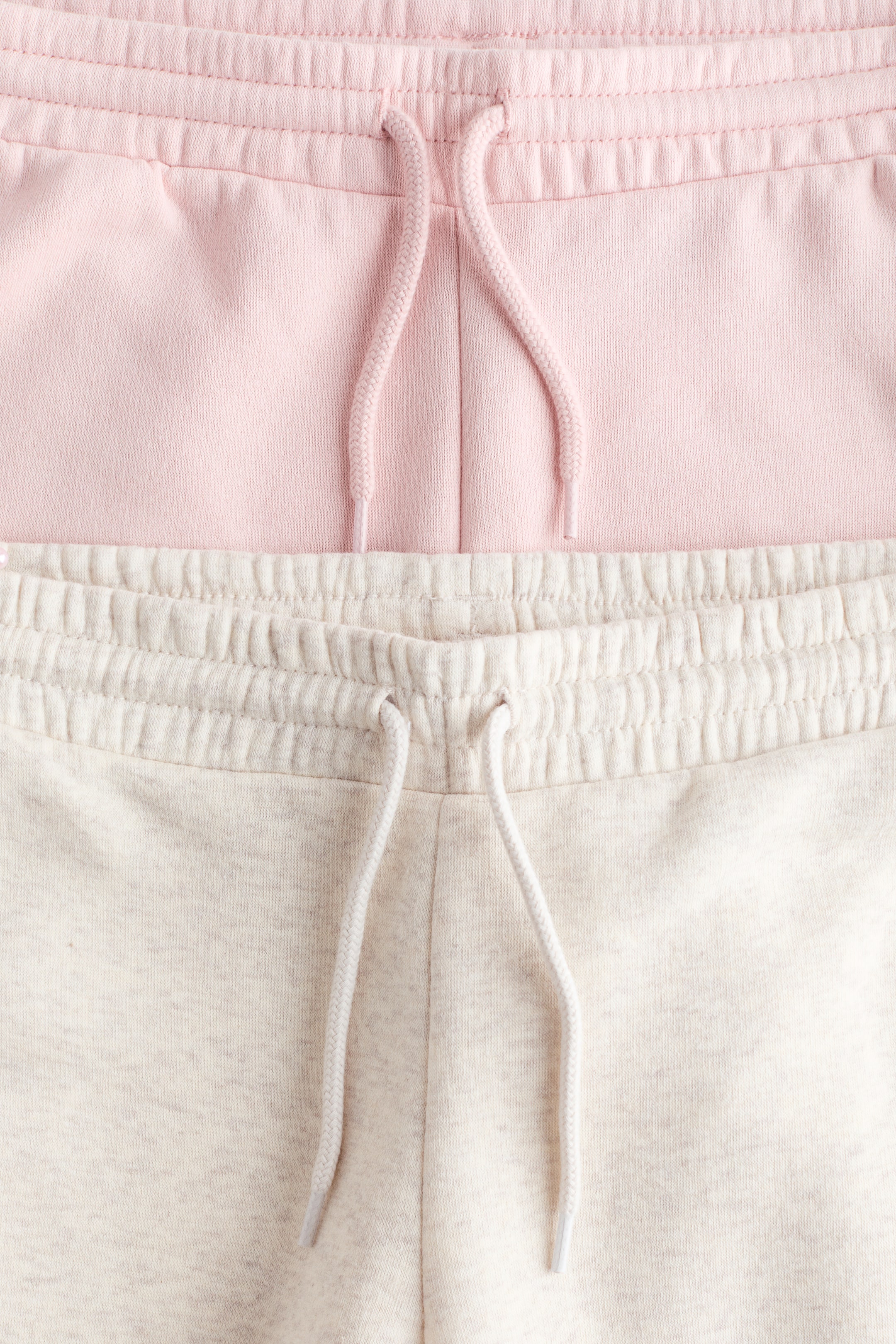 Light pink/light beige melange 2-Pack Brushed-Inside Joggers for kids ...