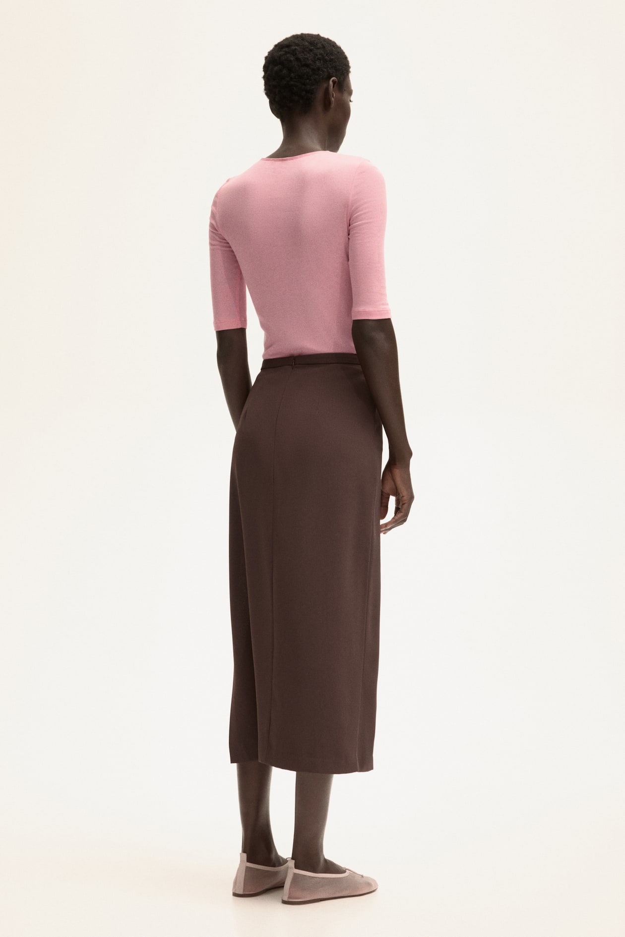 T-shirt van pimakatoen - Roze - DAMES | H&M NL