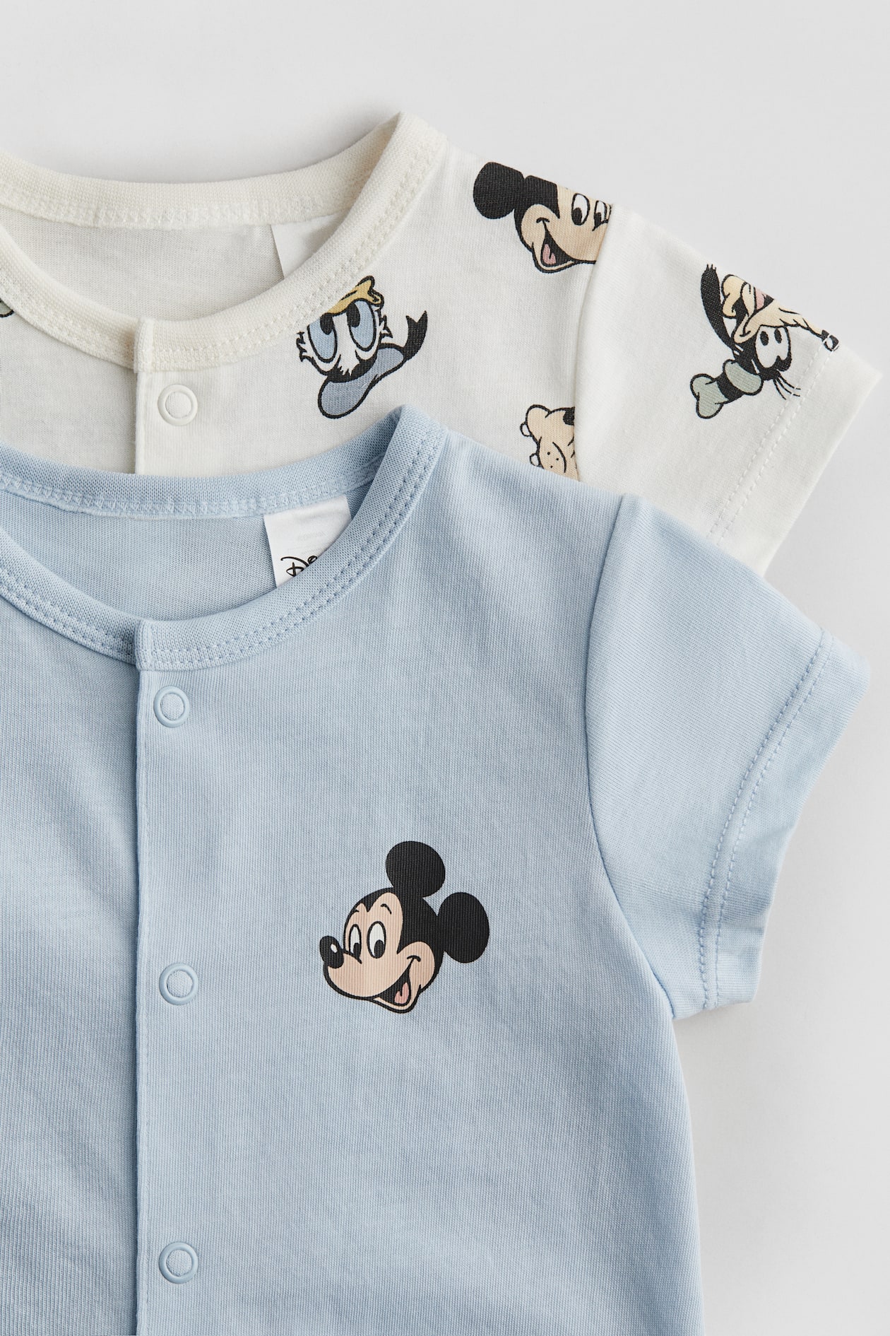 2-pack Printed Pajamas - Light blue/Mickey Mouse - Kids | H&M US