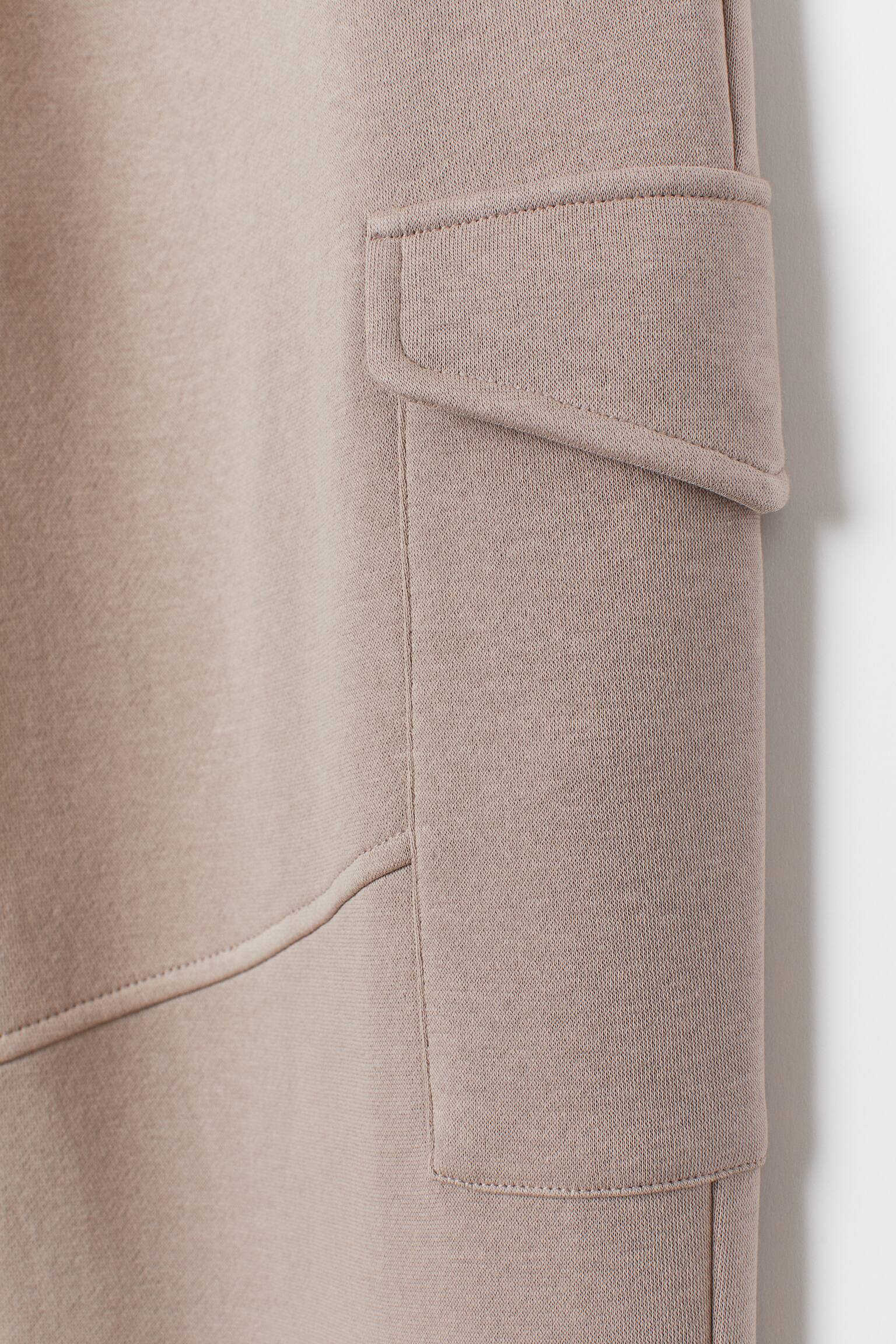 Joggers with Leg Pockets - Taupe - Ladies | H&M CA