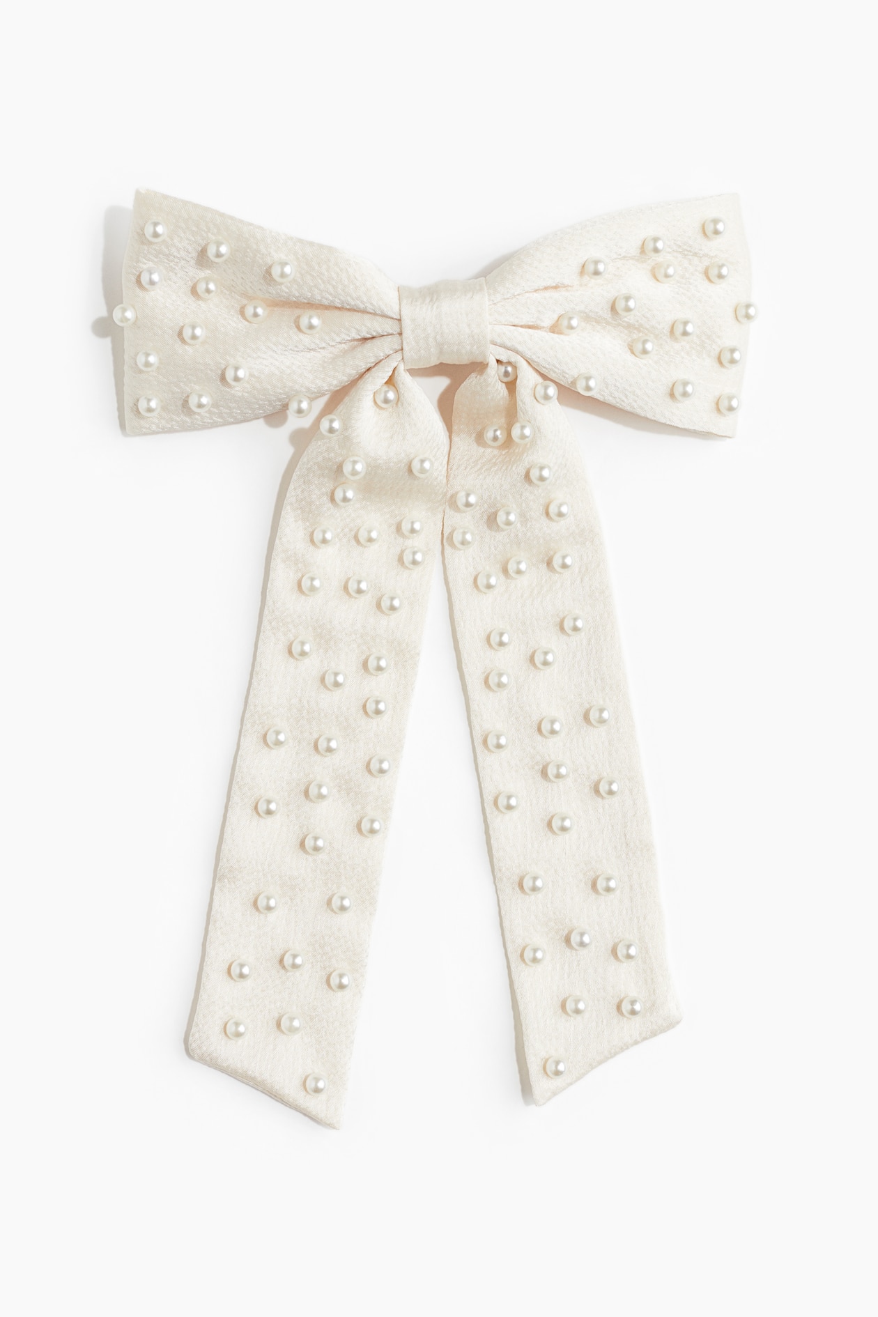 Broche para el cabello con moño - Crema - Ladies | H&M MX