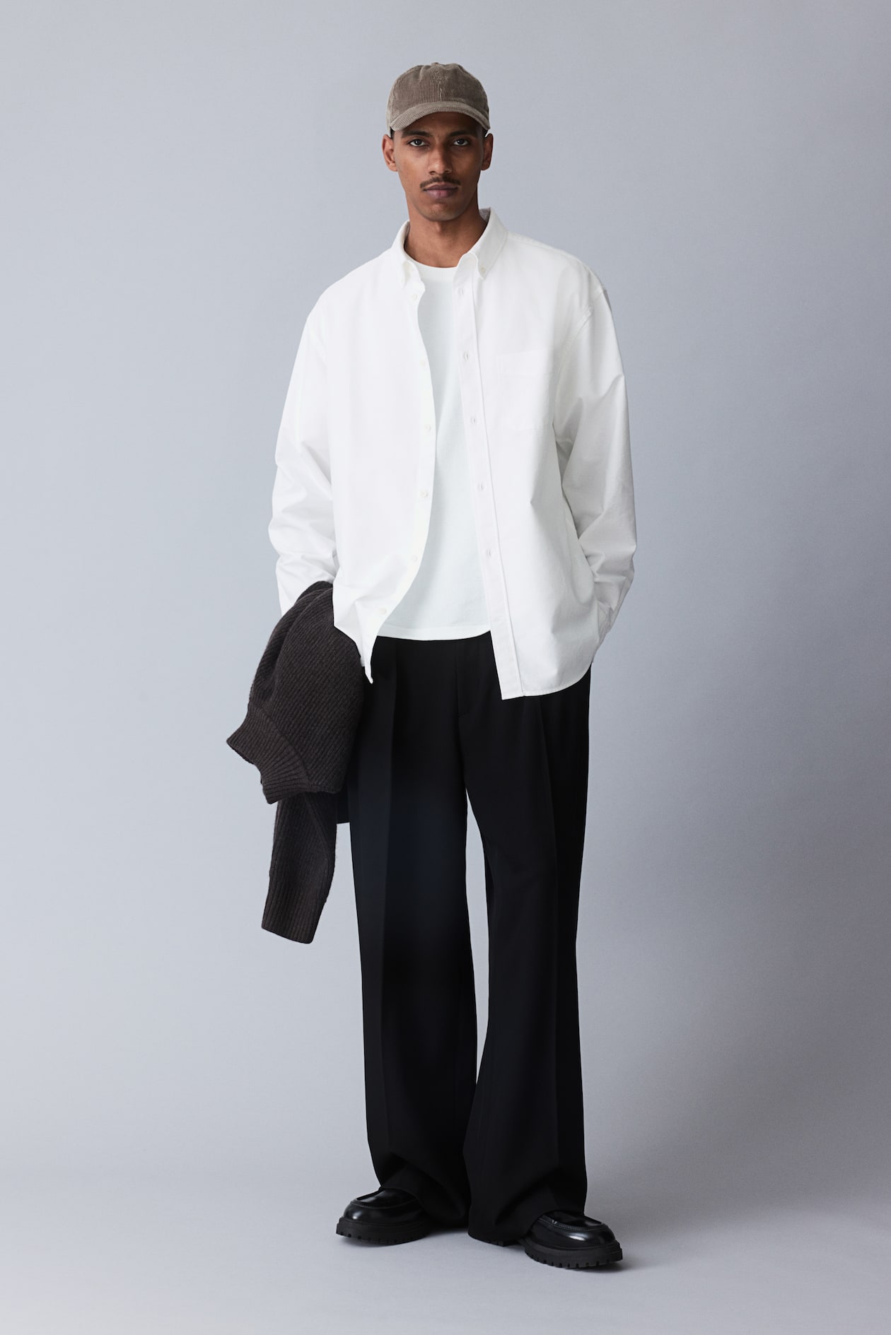 Camisas de algodón para hombre | De pana y más | H&M MX