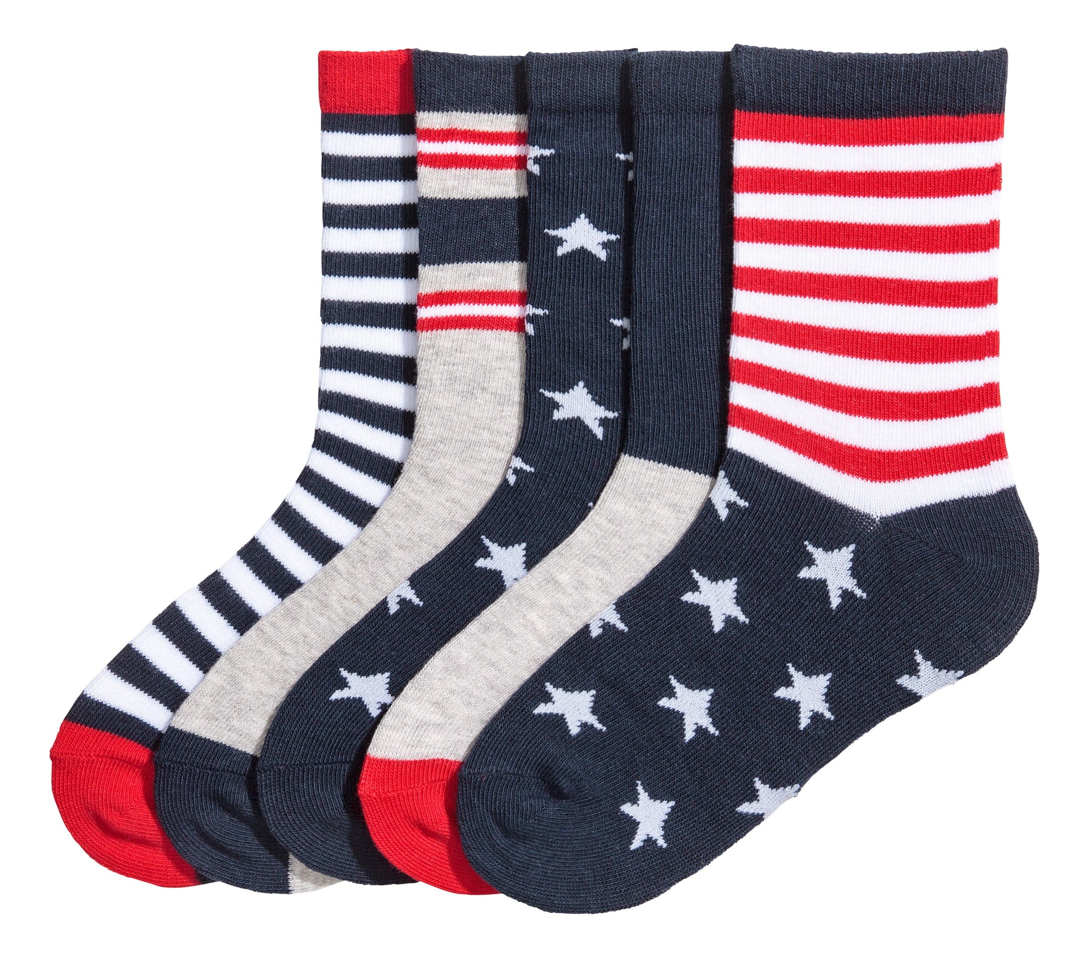 Dark blue/stars 5-pack Socks for kids | H&M CA