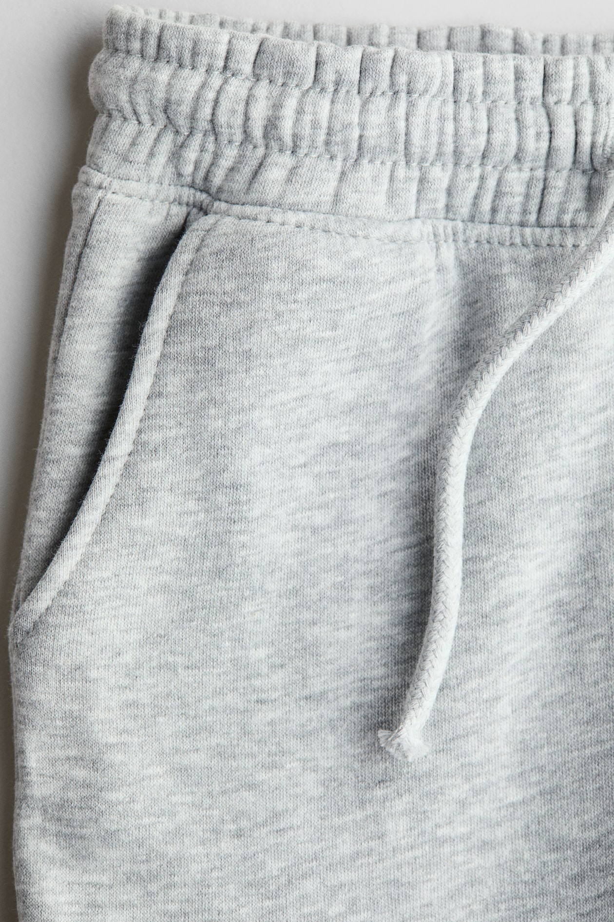 Light gray melange Brushed-Inside Cargo Joggers for kids | H&M PH