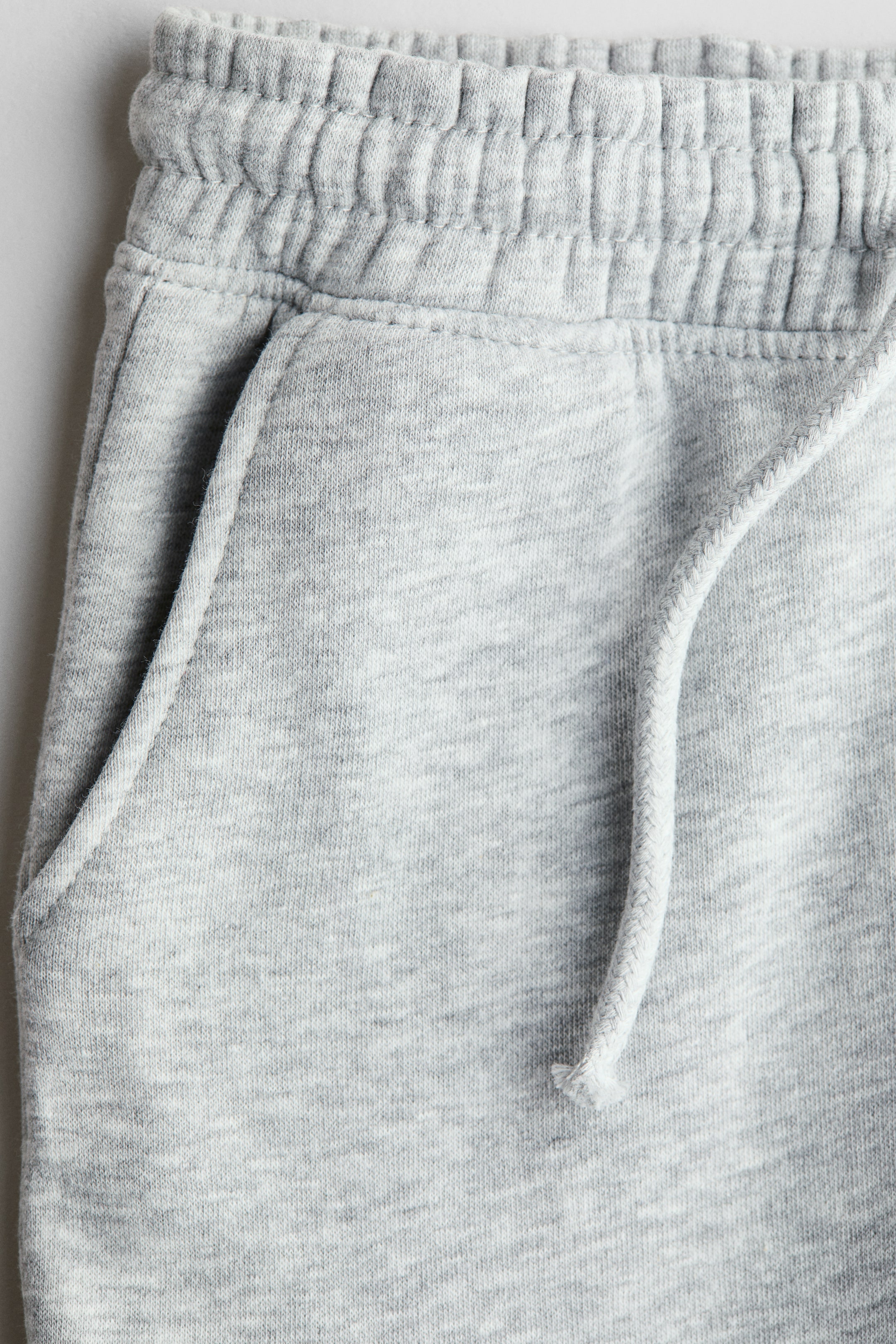 Brushed-Inside Cargo Joggers - Light gray melange - Kids | H&M PH