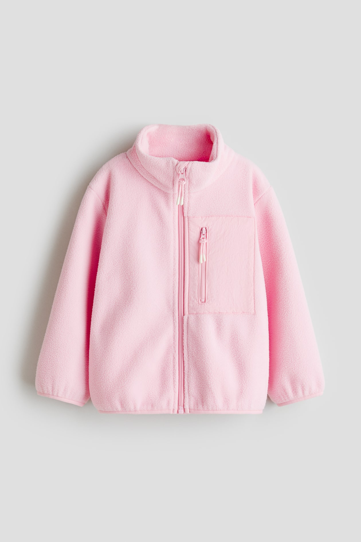 Fleece jacket - Pink - Kids | H&M GB