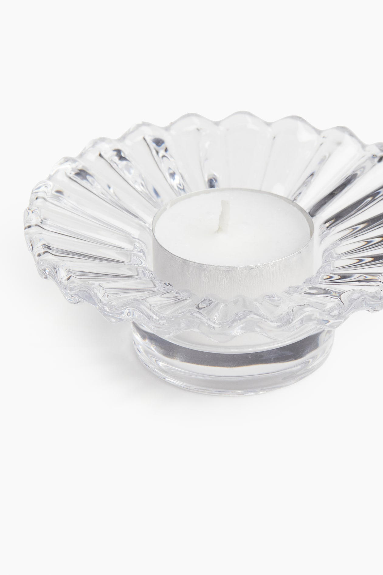Bougeoir chauffe-plat en verre - Transparent - HOME | H&M CH