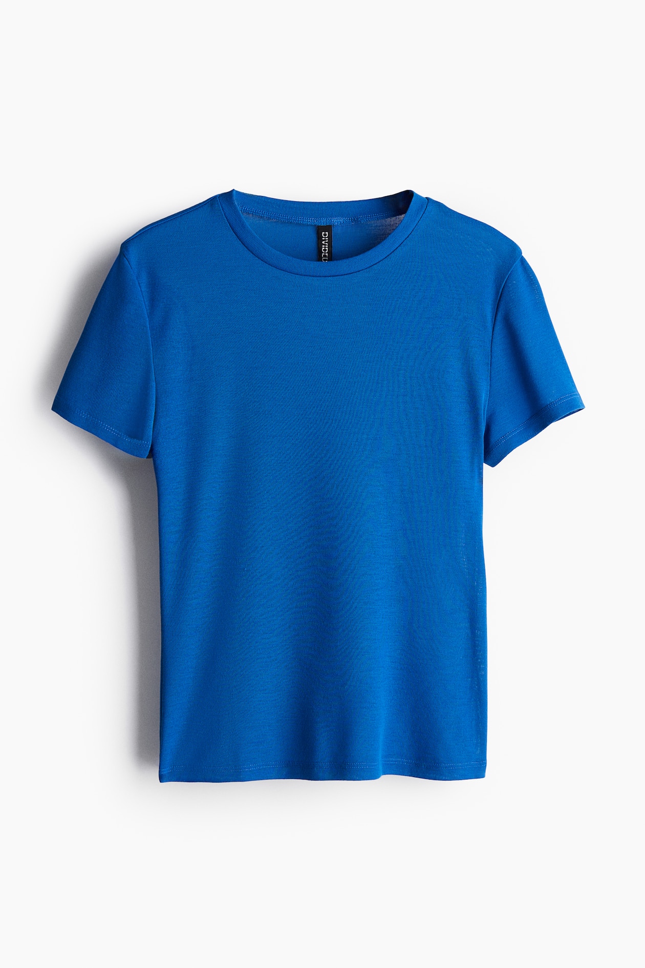 Women's Bright blue Fitted T-shirt | H&M IN